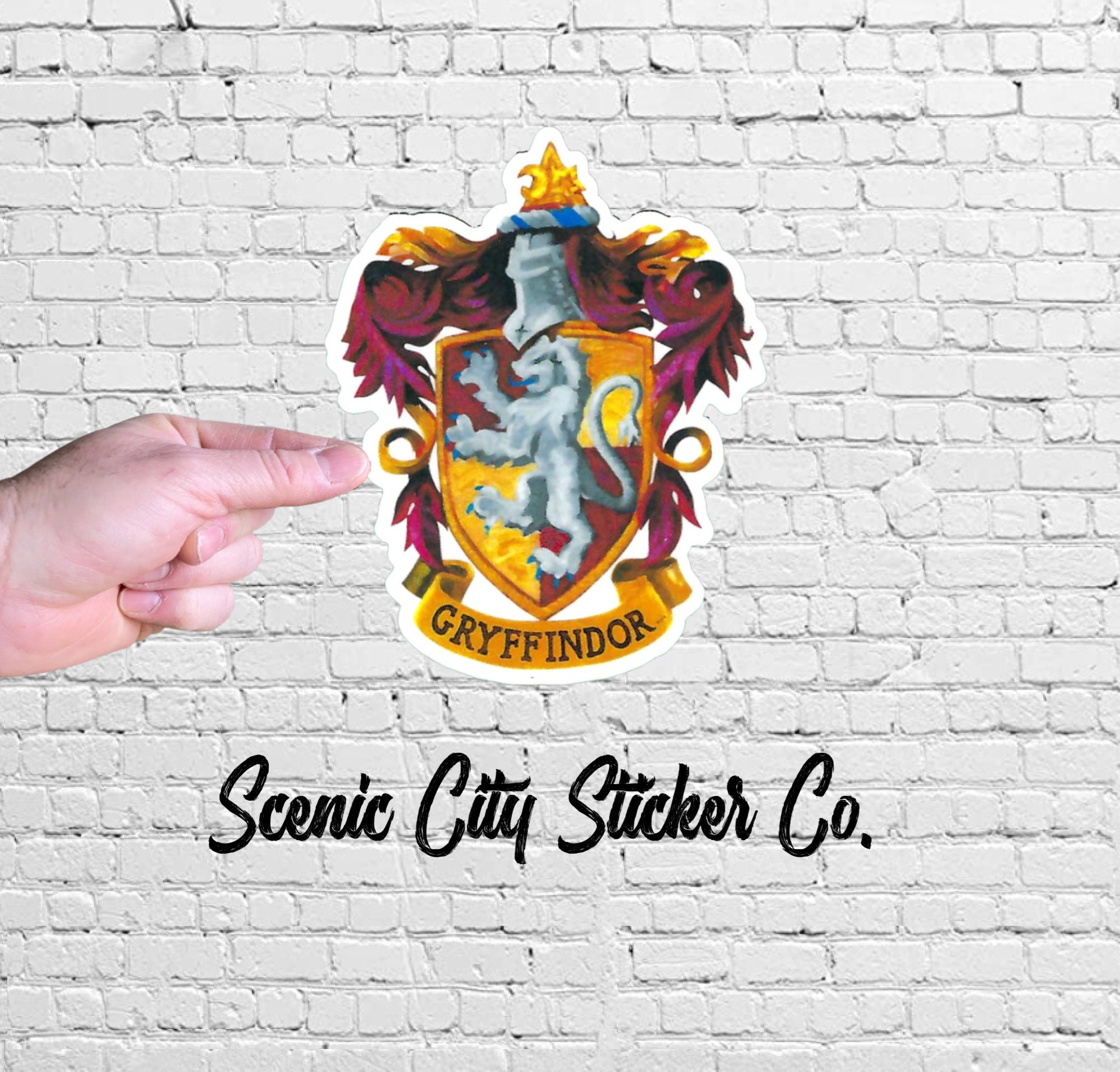Gryffindor House Crest Decal