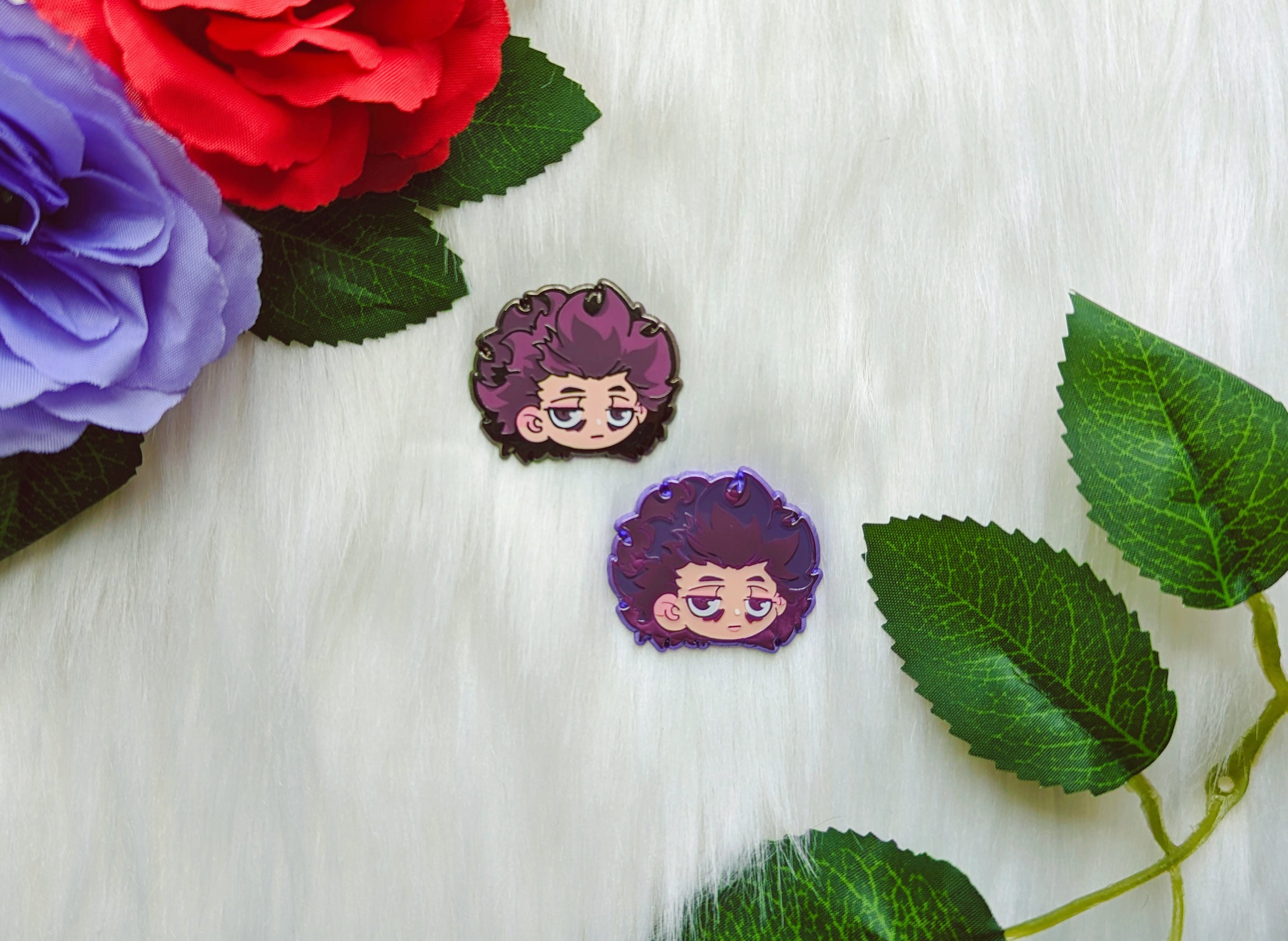 Sleepy Teacher and Student Chibi Head Pins - Etsy