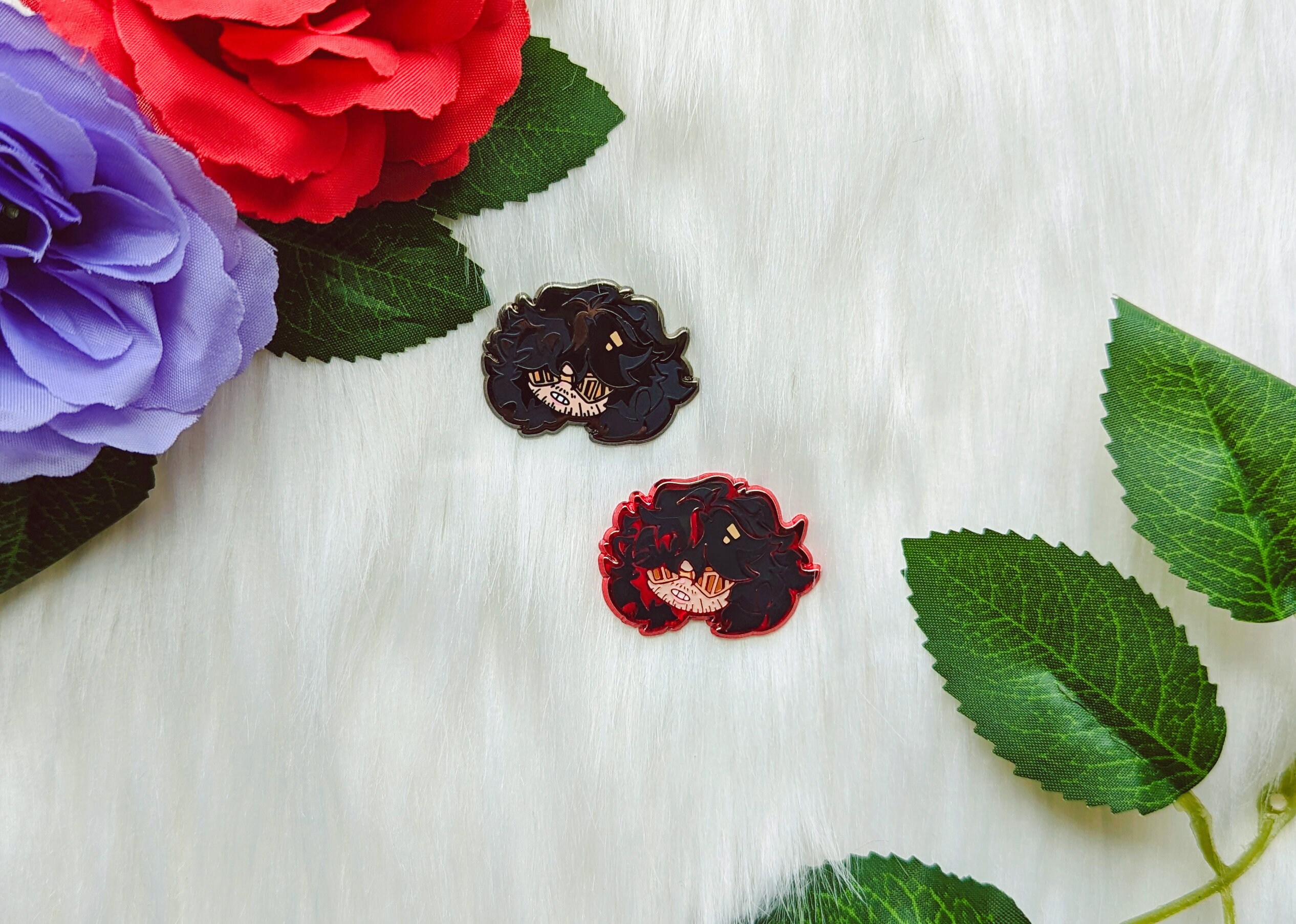 Sleepy Teacher and Student Chibi Head Pins - Etsy