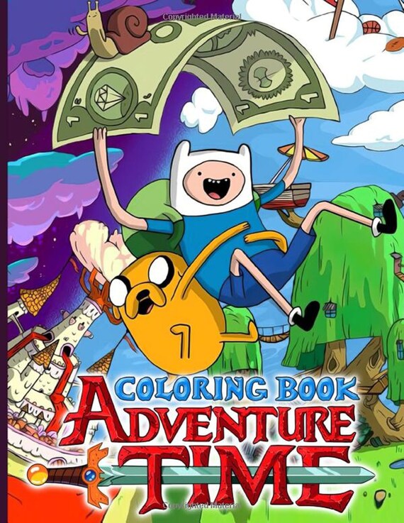 Adventure Time Coloring Book Pages