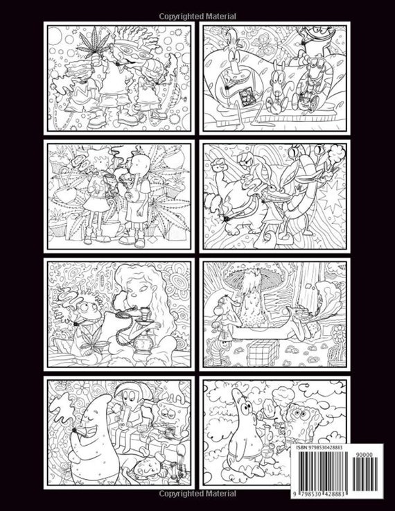 Splat Coloring Pages