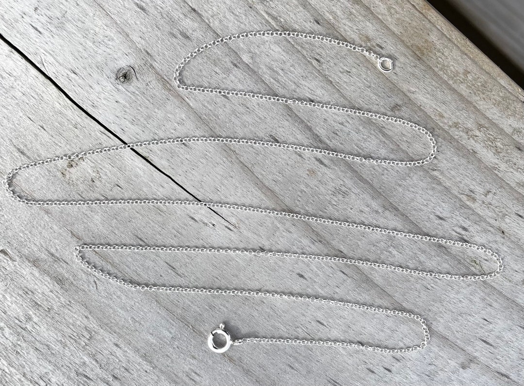 Sterling Silver Fine Belly Chain, Solid Silver Single Belly Chain, 14K ...