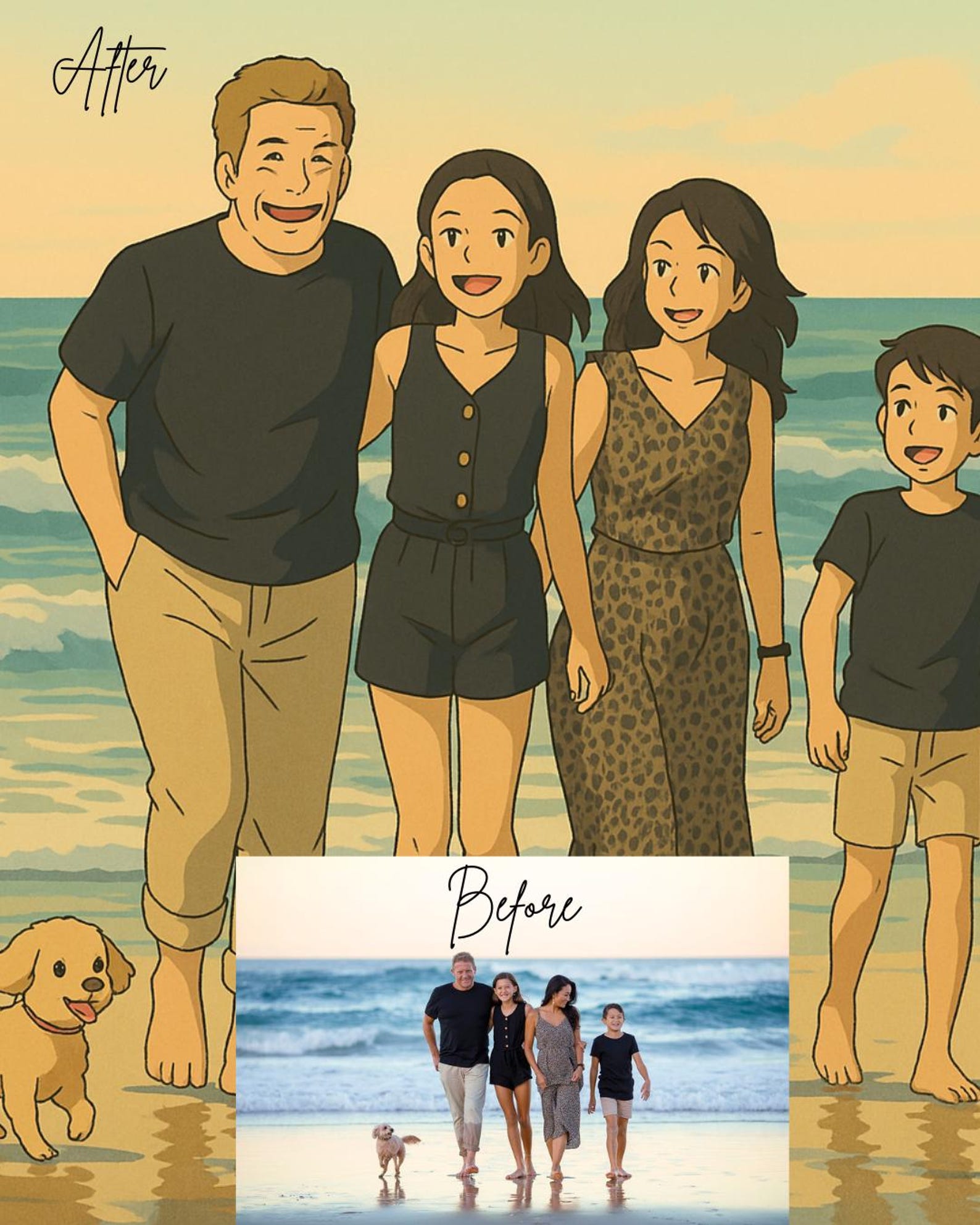 Custome Ghibli Art 5 Image Combo || Convert Your Simple Image to a ...