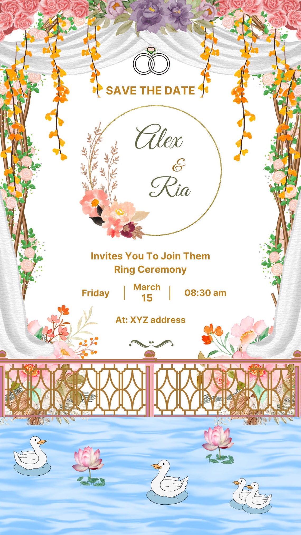 Engagement Invitation: Animated Video Card "indian Style" (digital) - Etsy