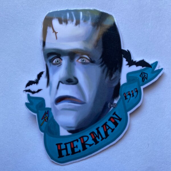 Herman Munster - Etsy