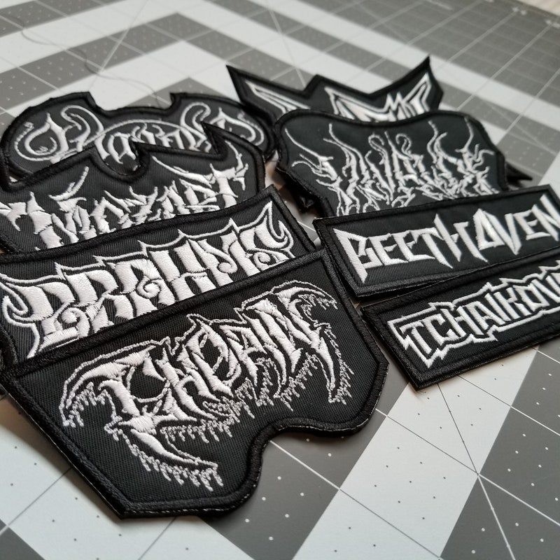 Metal Band Patches - Etsy
