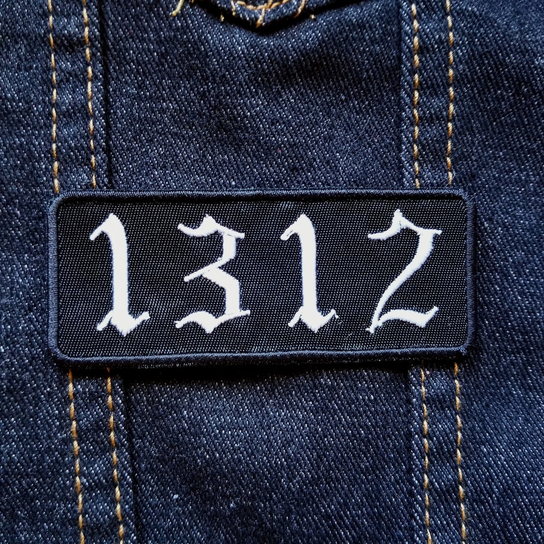 1312 Embroidered 3.5 Inch Iron On/sew on ACAB Embroidered Patch ...