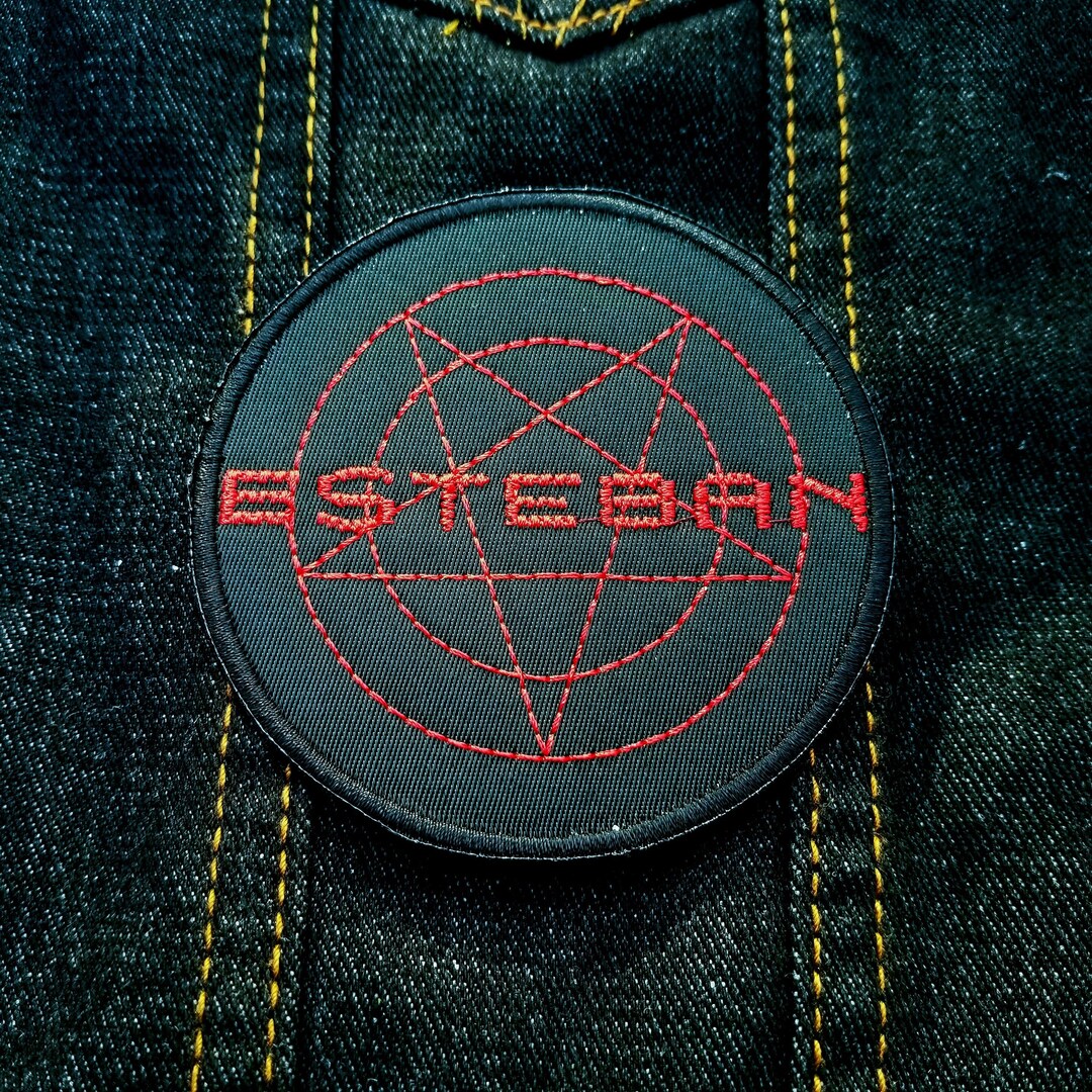 Esteban Evil Speak 3.5" Inch Iron On/sew on Embroidered Horror Movie ...