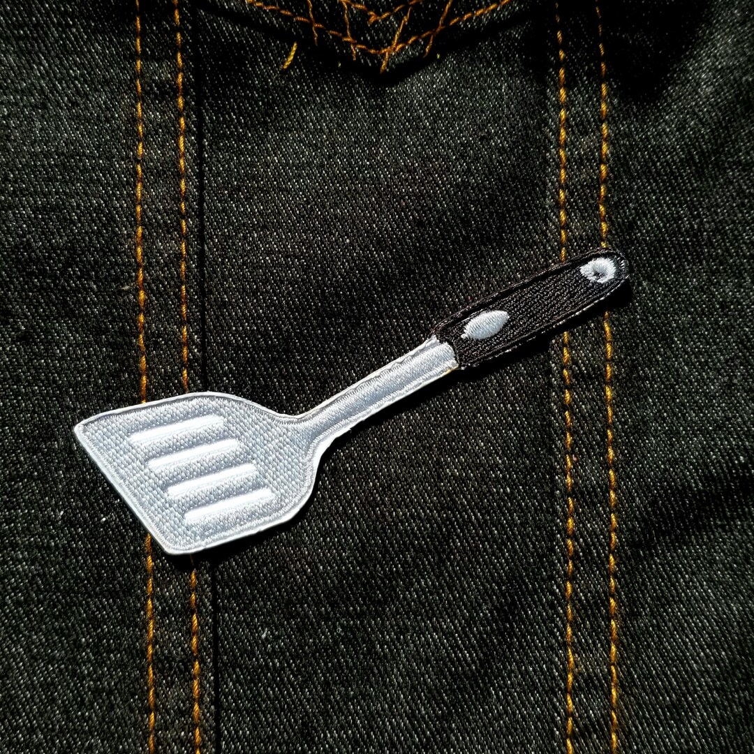 Spatula Embroidered 4 Inch Iron On/sew on Patch, Kitchen Utensil - Etsy