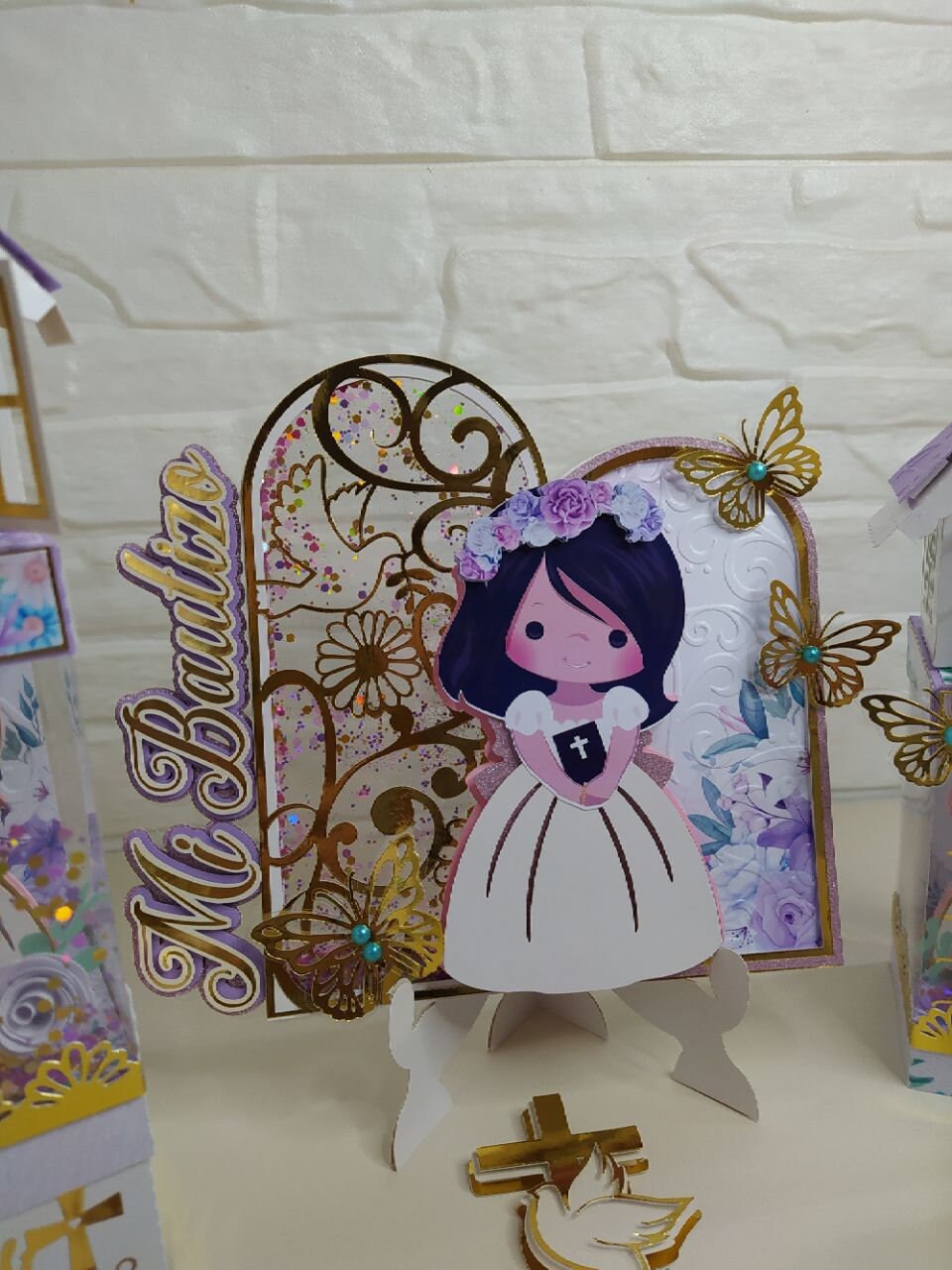 Toppers para bautizo topper bautizo caketopper calado bautizo topper ...