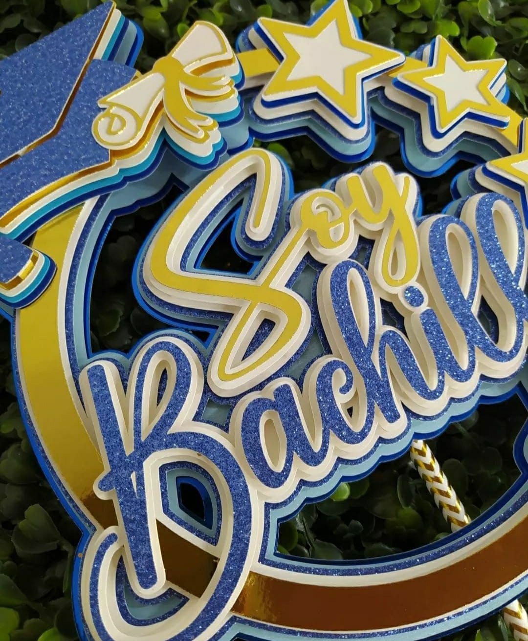 Topper graduacion graduados bachiller - Etsy México