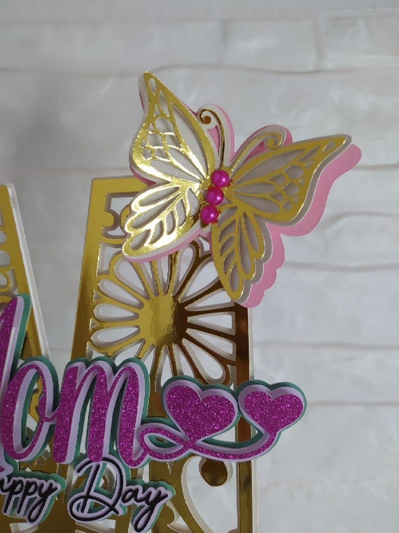 Happy Mothers Day Toppers Caketopper Mom Caketopper Mothers - Etsy