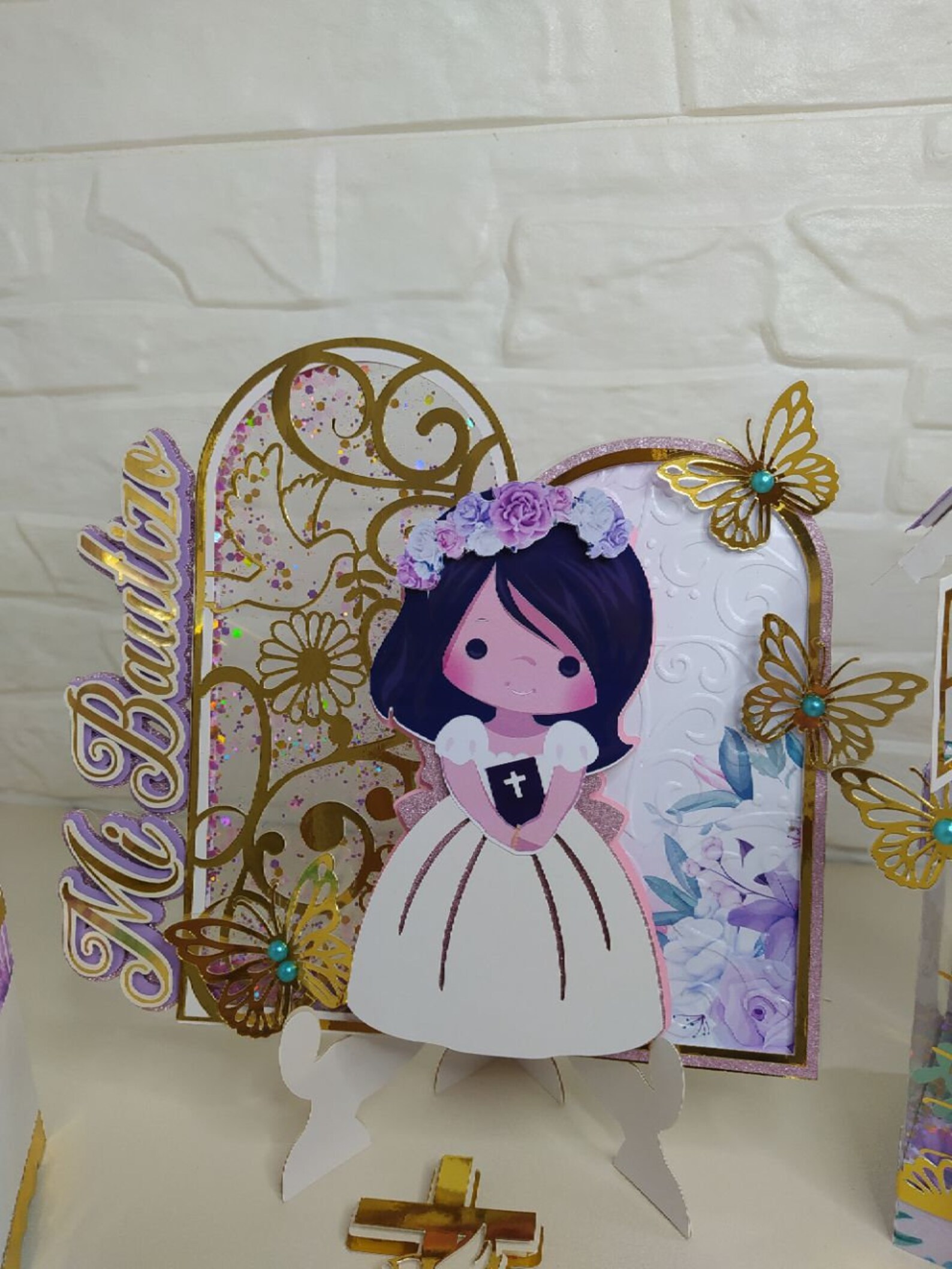 Toppers para bautizo topper bautizo caketopper calado bautizo topper ...