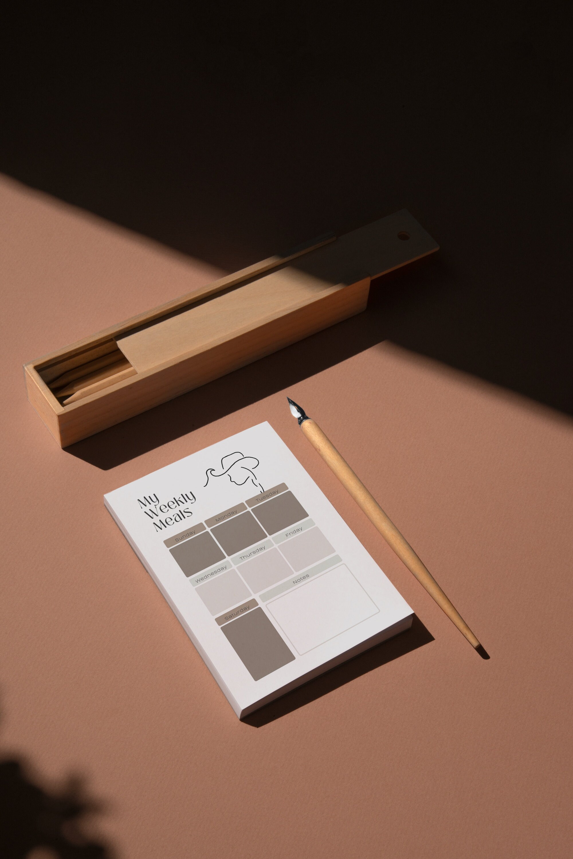 Meal Planner Printable Daily Food Journal Meal Prep Planner Food Diary ...