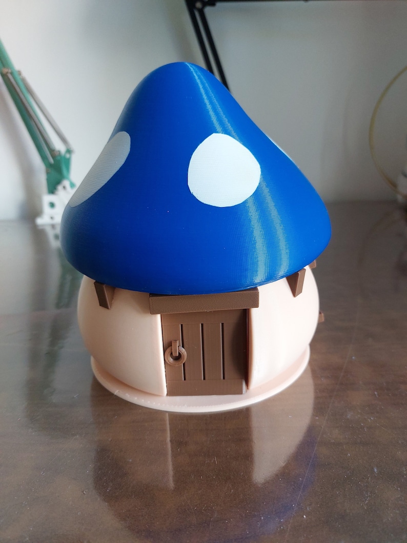 Smurf House 3D Printed - Etsy