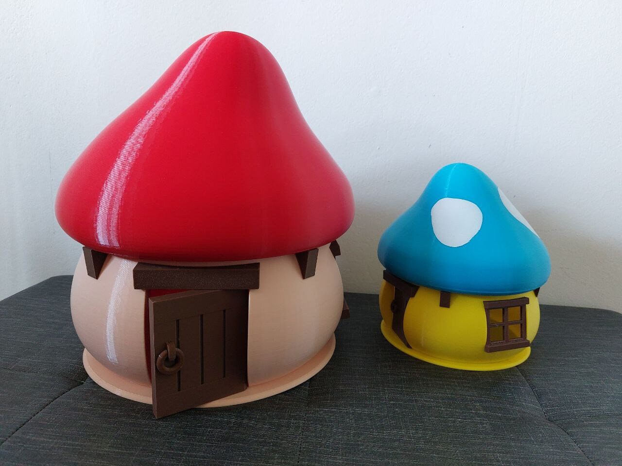 GIANT! Smurf House 3D Printed - Etsy
