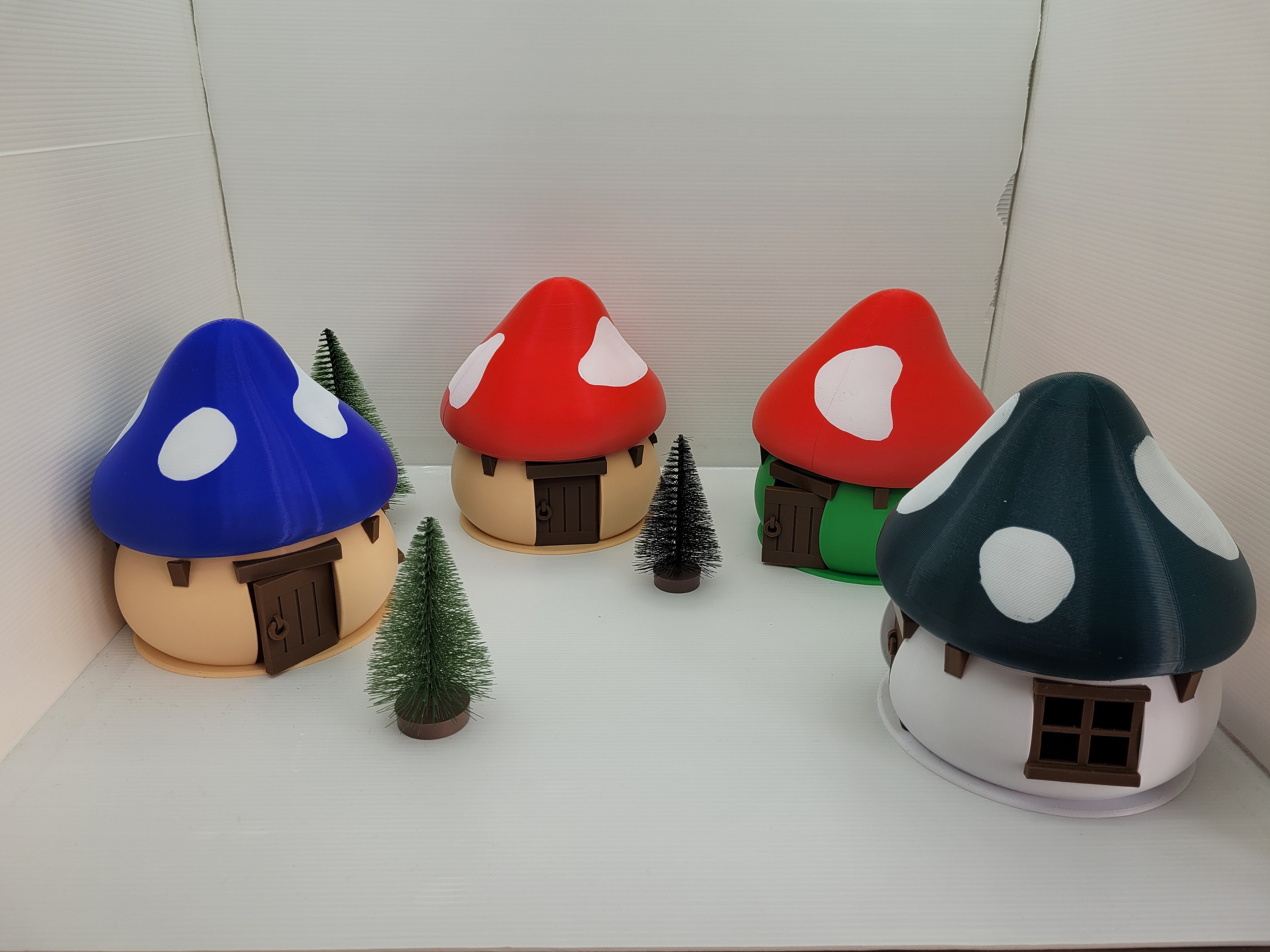 Smurf House 3D Printed - Etsy