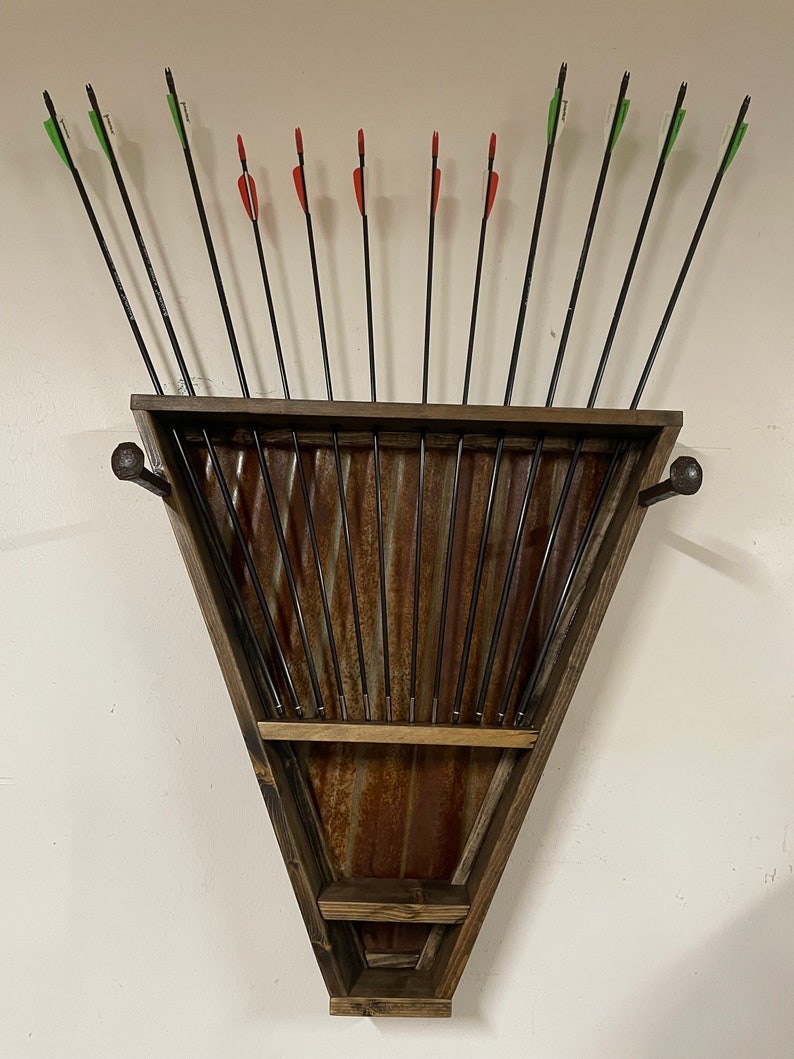 Rustic Bow and Arrow Display - Etsy
