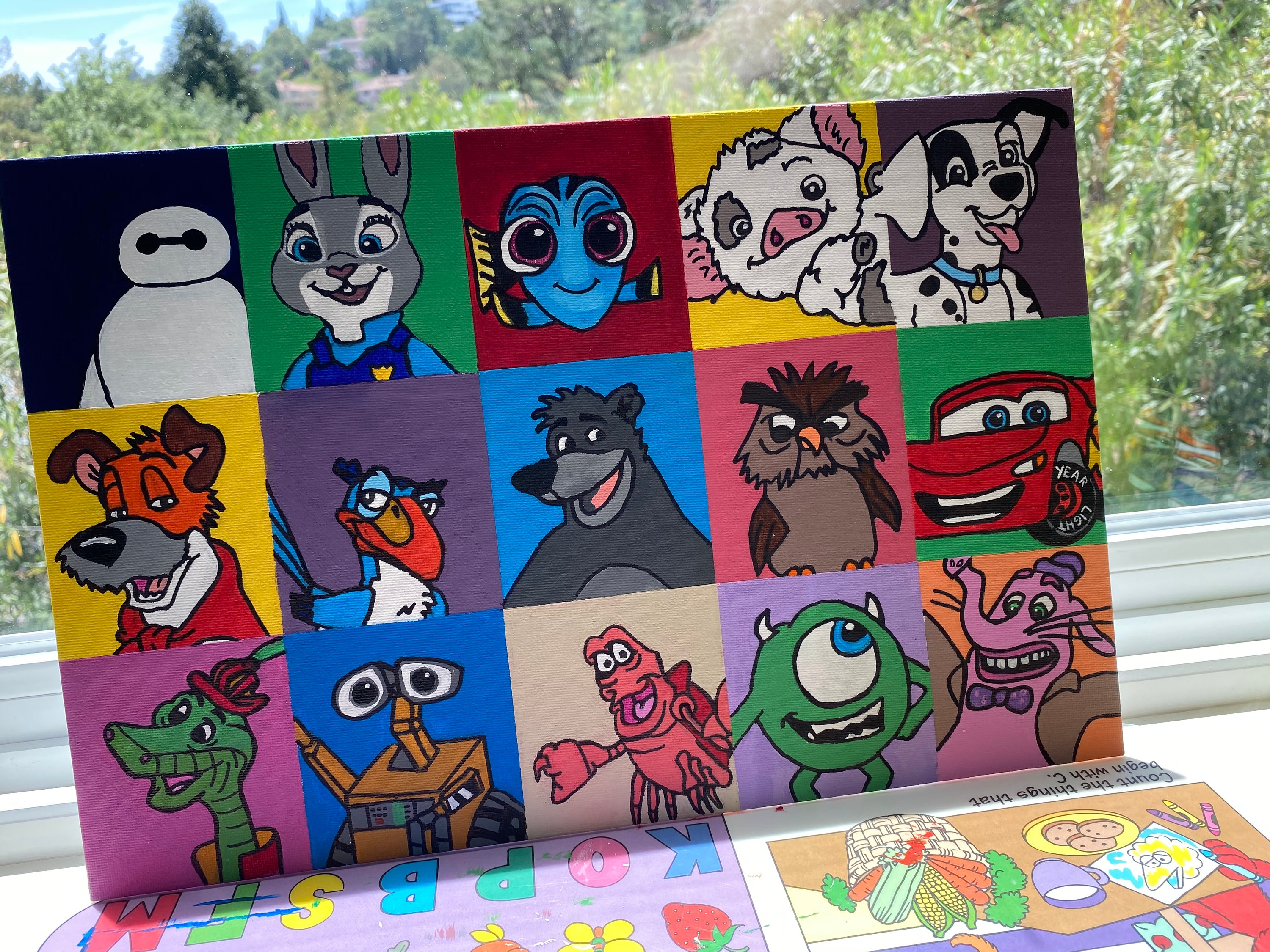Disney Canvas Painting