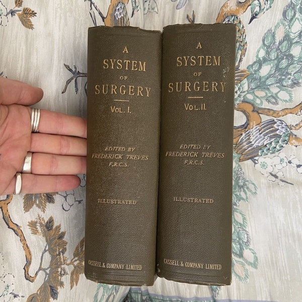 Antique Surgery Books - Etsy