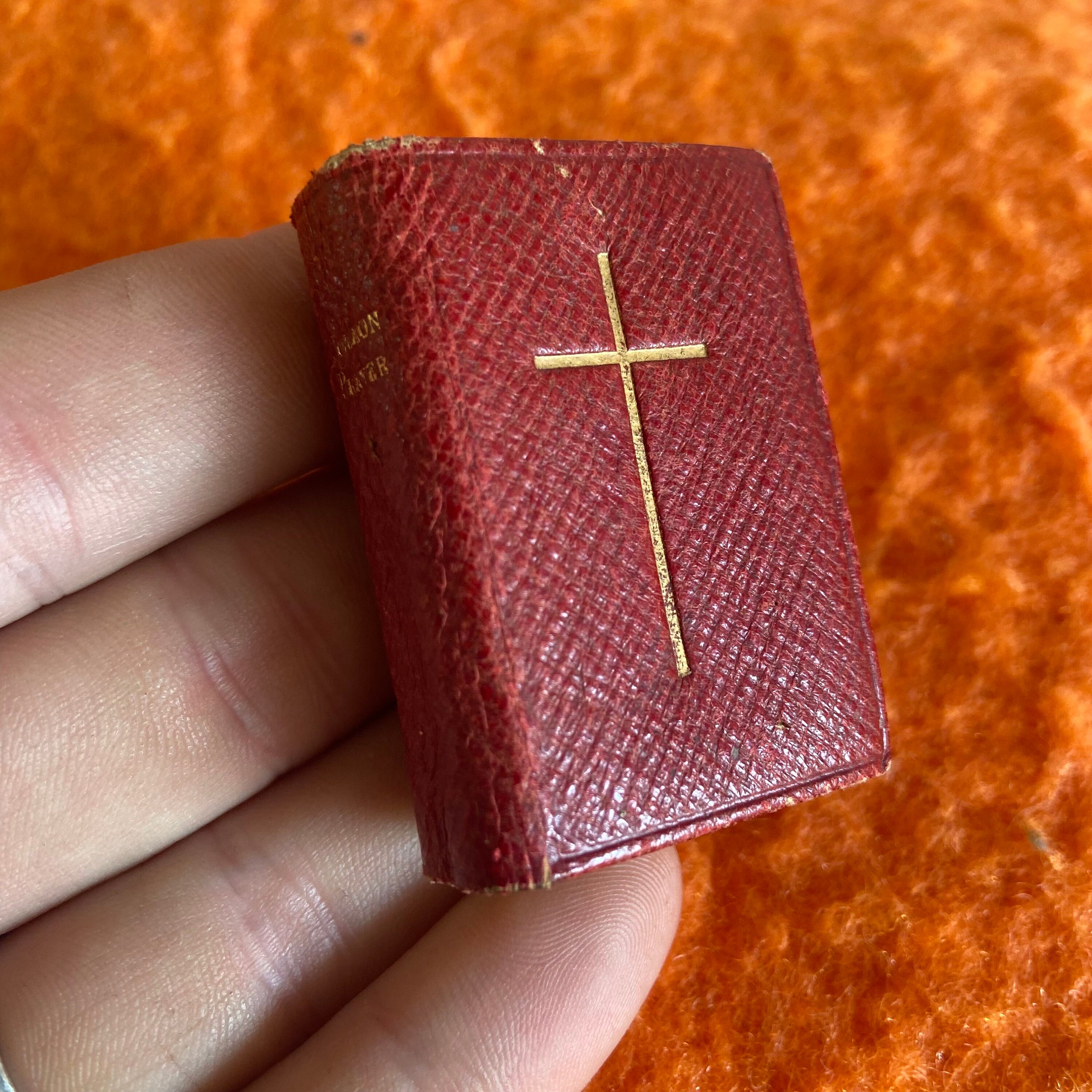 RARE Miniature Antique Book David Bryce & Sons Oxford University Press ...