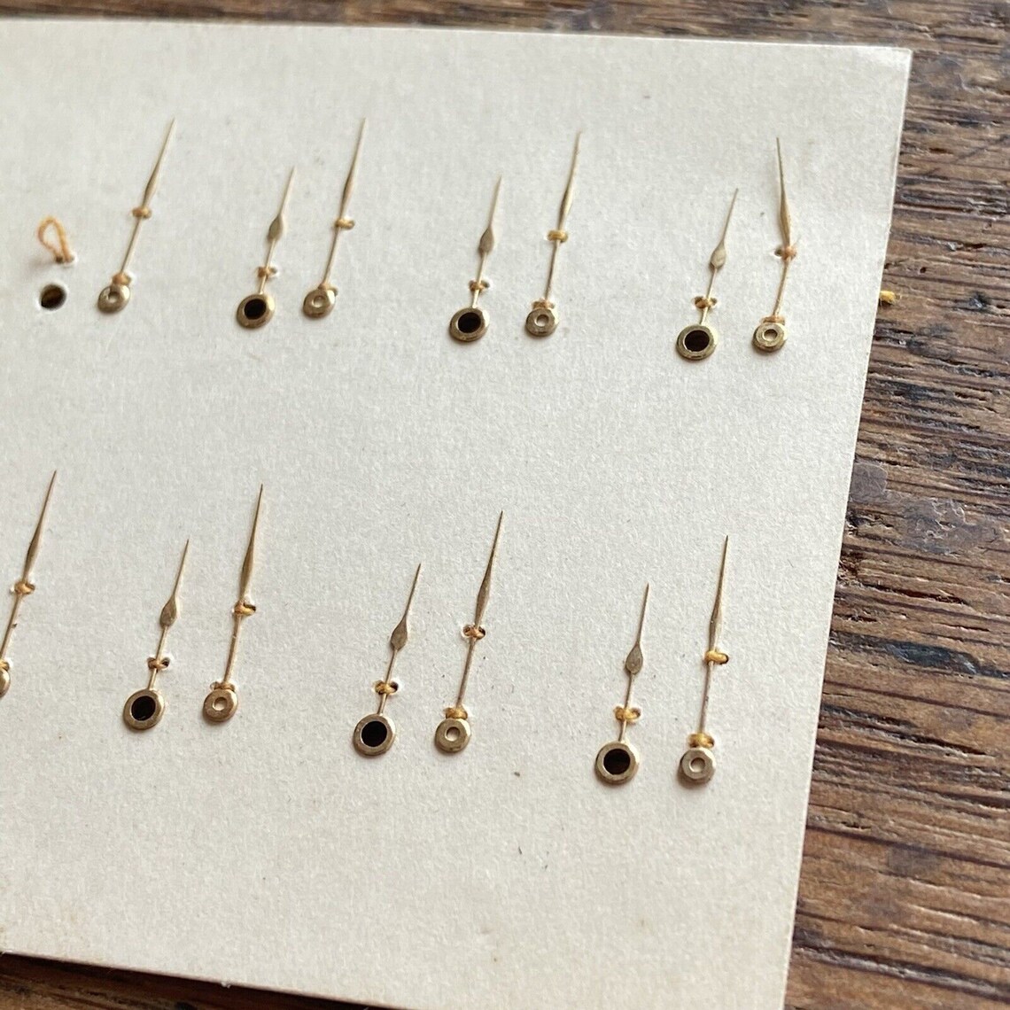 Very Rare Antique Victorian Pocket Watch Hands New Old Stock Watchmaker ...