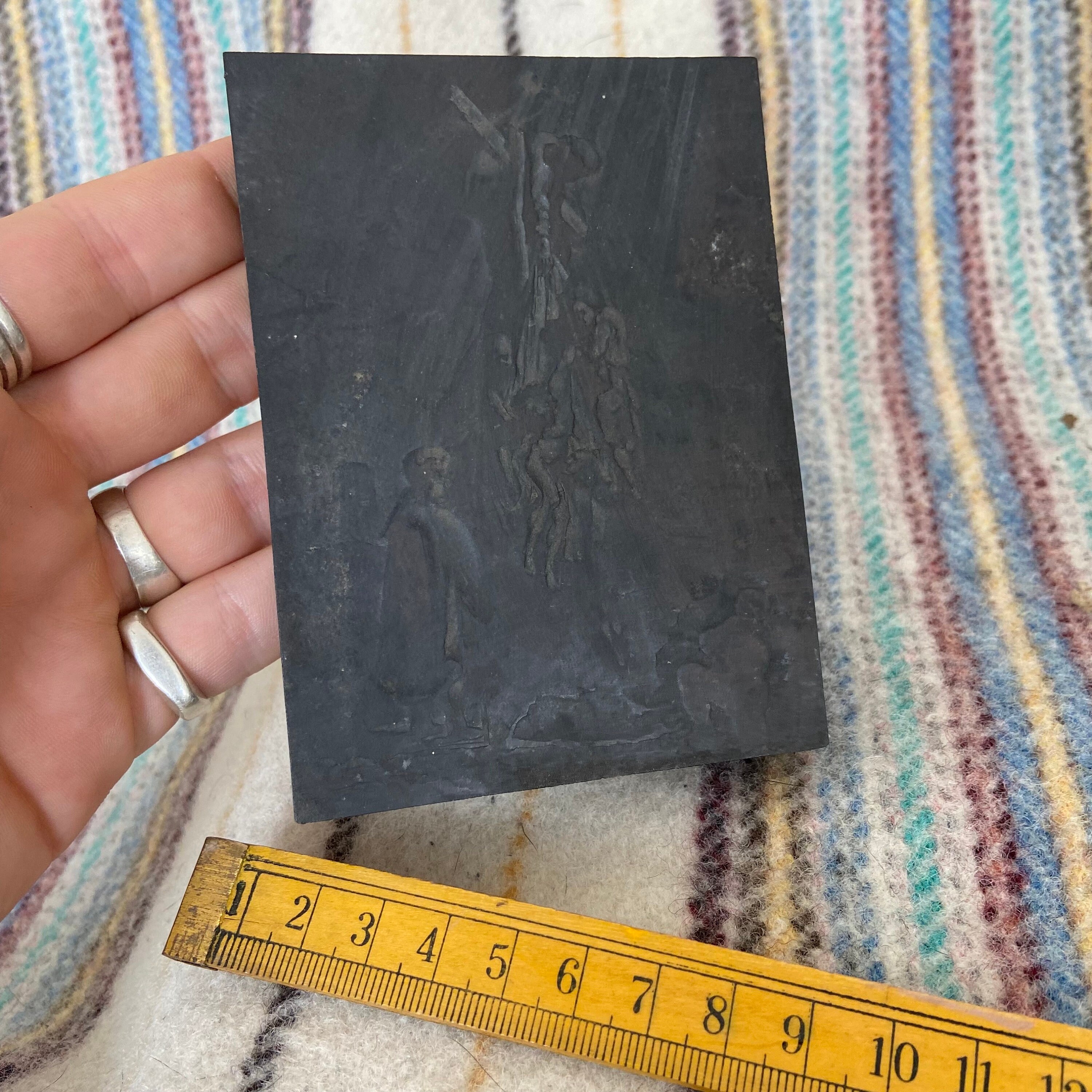 VERY RARE Antique Carved Wooden Printing Block 16th Century - Etsy