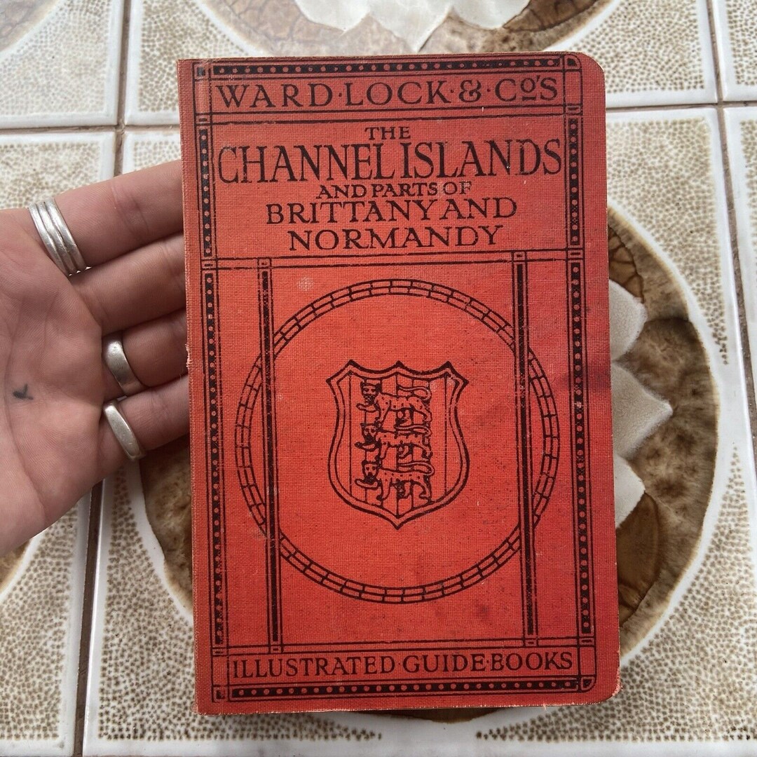 Antique Ward Lock & Co Illustrated Red Guide Book Maps the - Etsy