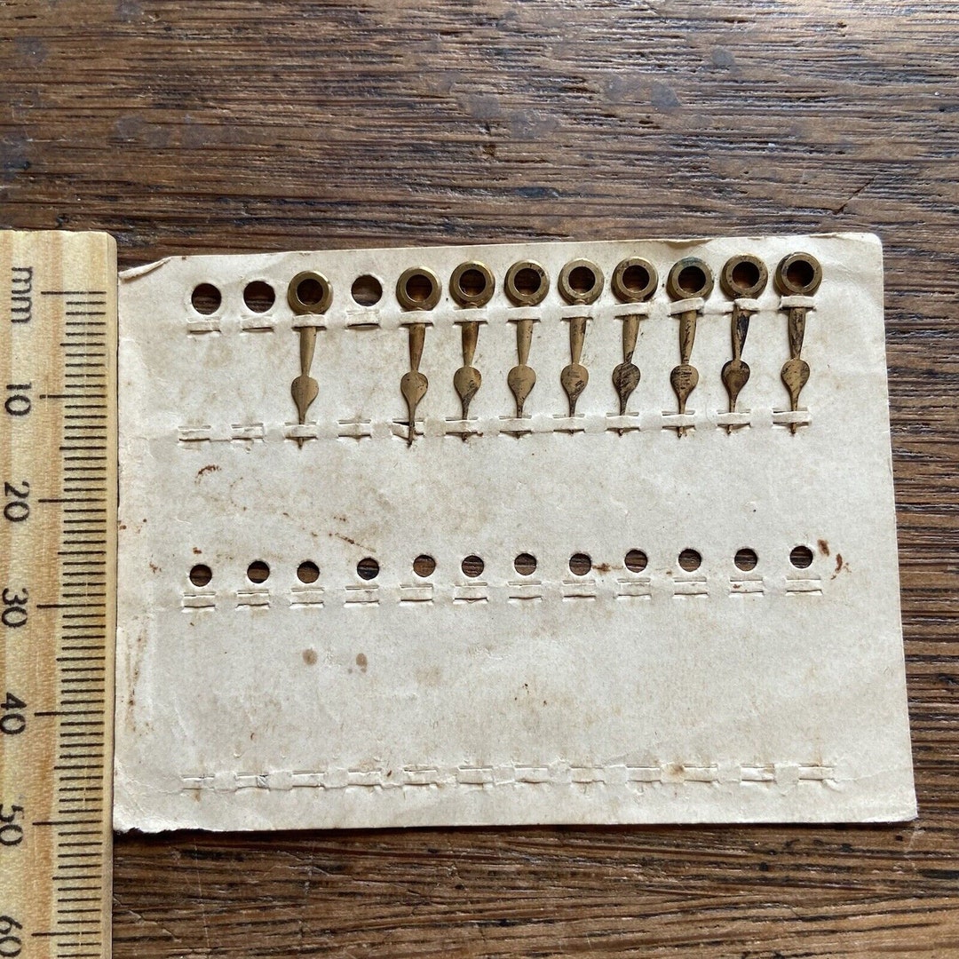 Very Rare Antique Victorian Pocket Watch Hands New Old Stock Watchmaker ...