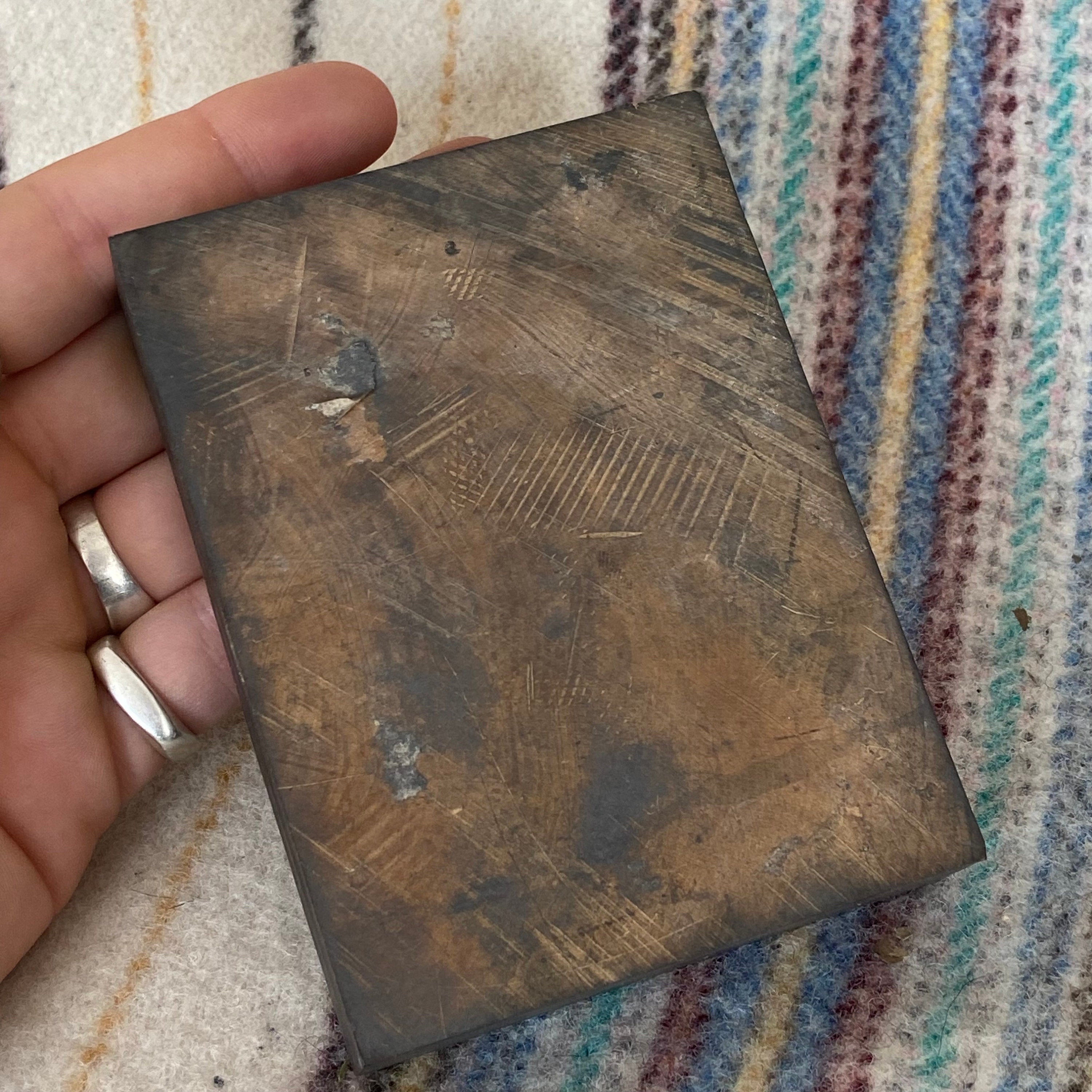 VERY RARE Antique Carved Wooden Printing Block 16th Century - Etsy