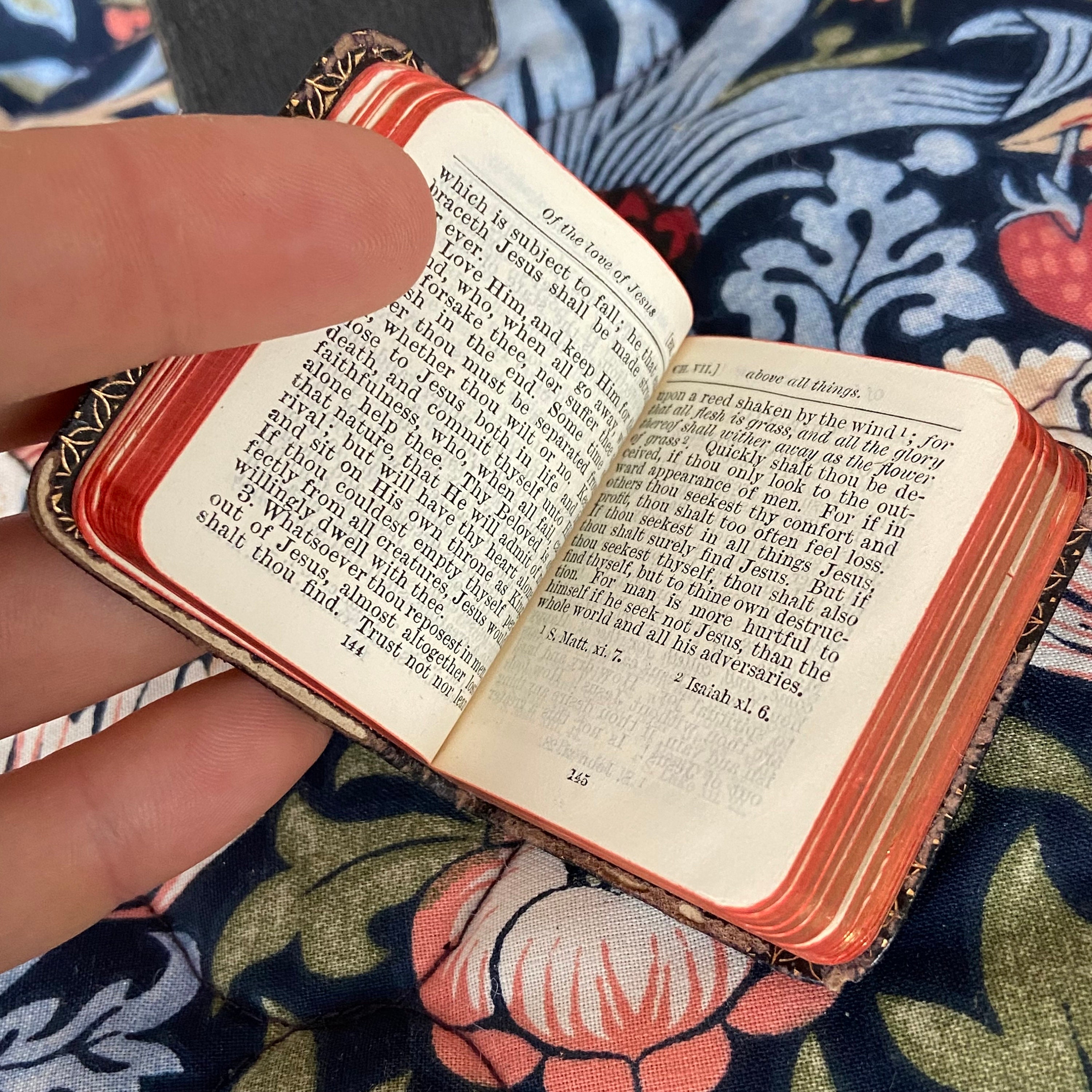 RARE Antique Miniature Leather Book Set Oxford University - Etsy