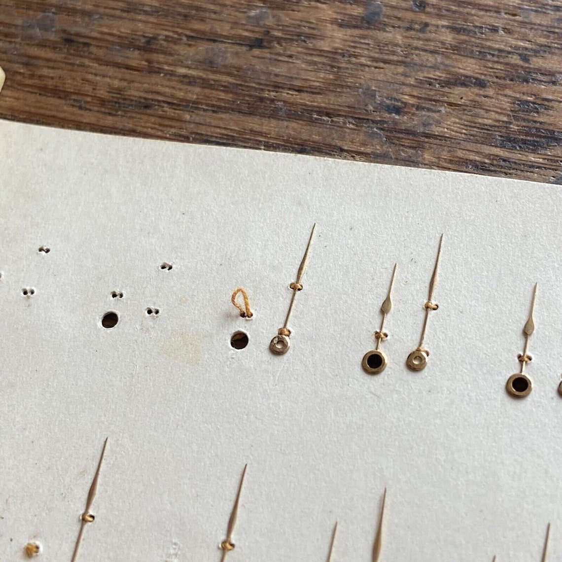 Very Rare Antique Victorian Pocket Watch Hands New Old Stock Watchmaker ...