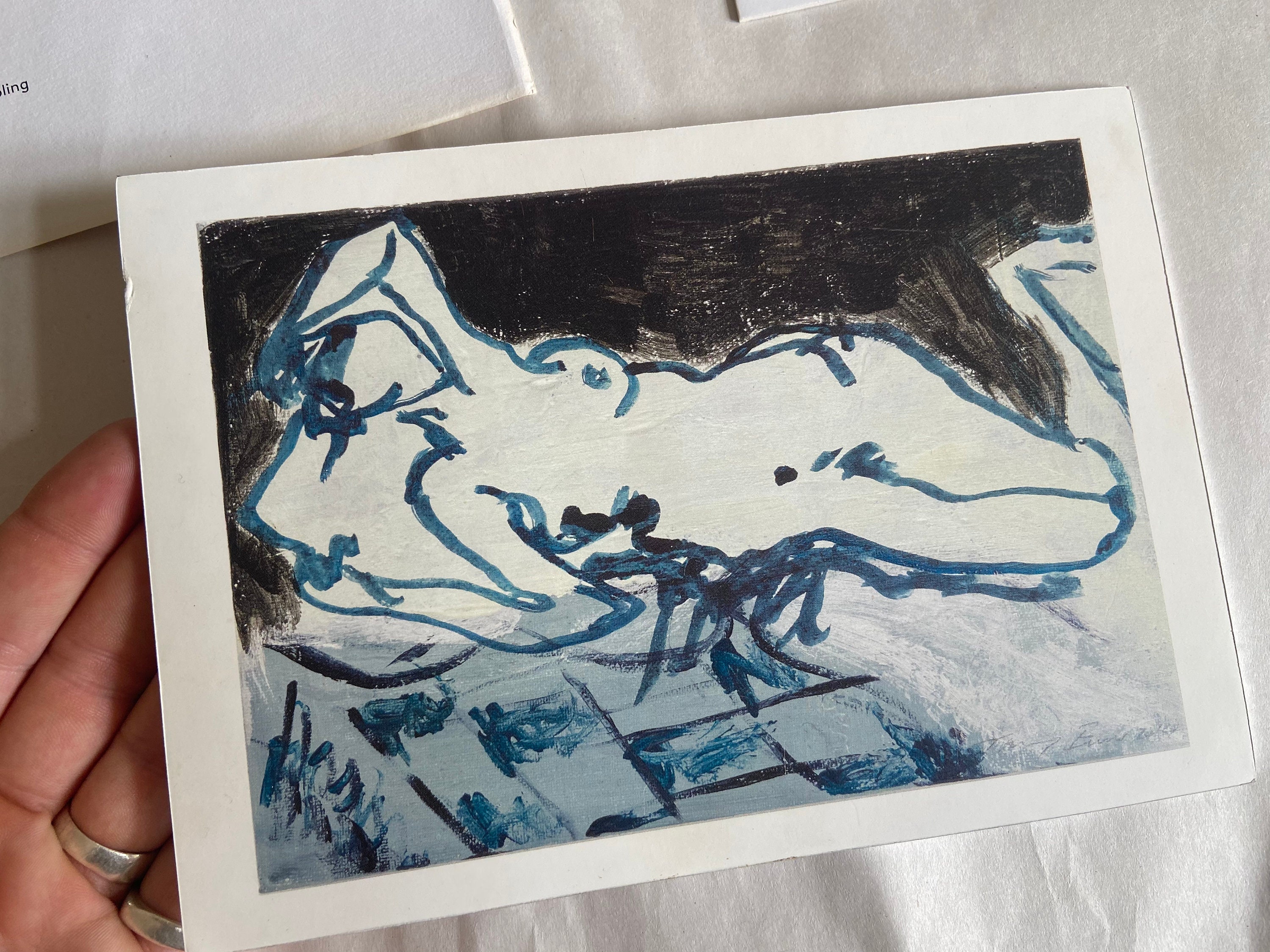 TRACEY EMIN Very Rare Exhibition Letter Invite Family Brother ...