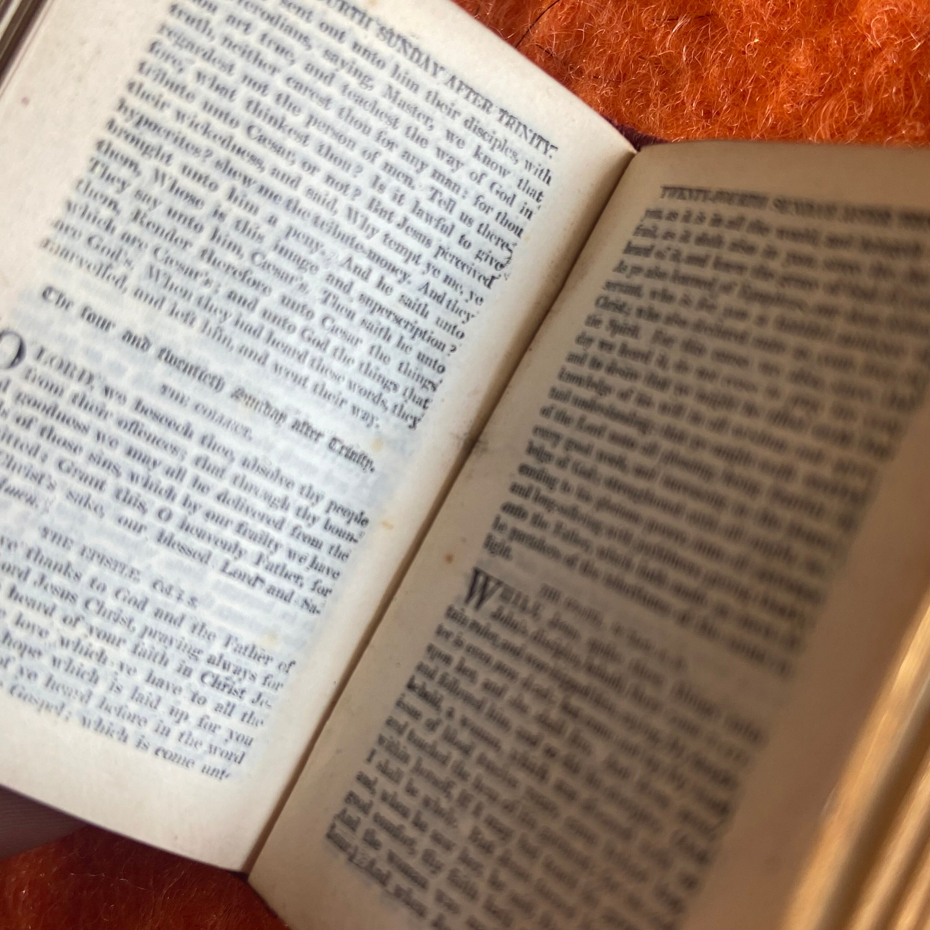 RARE Miniature Antique Book David Bryce & Sons Oxford University Press ...