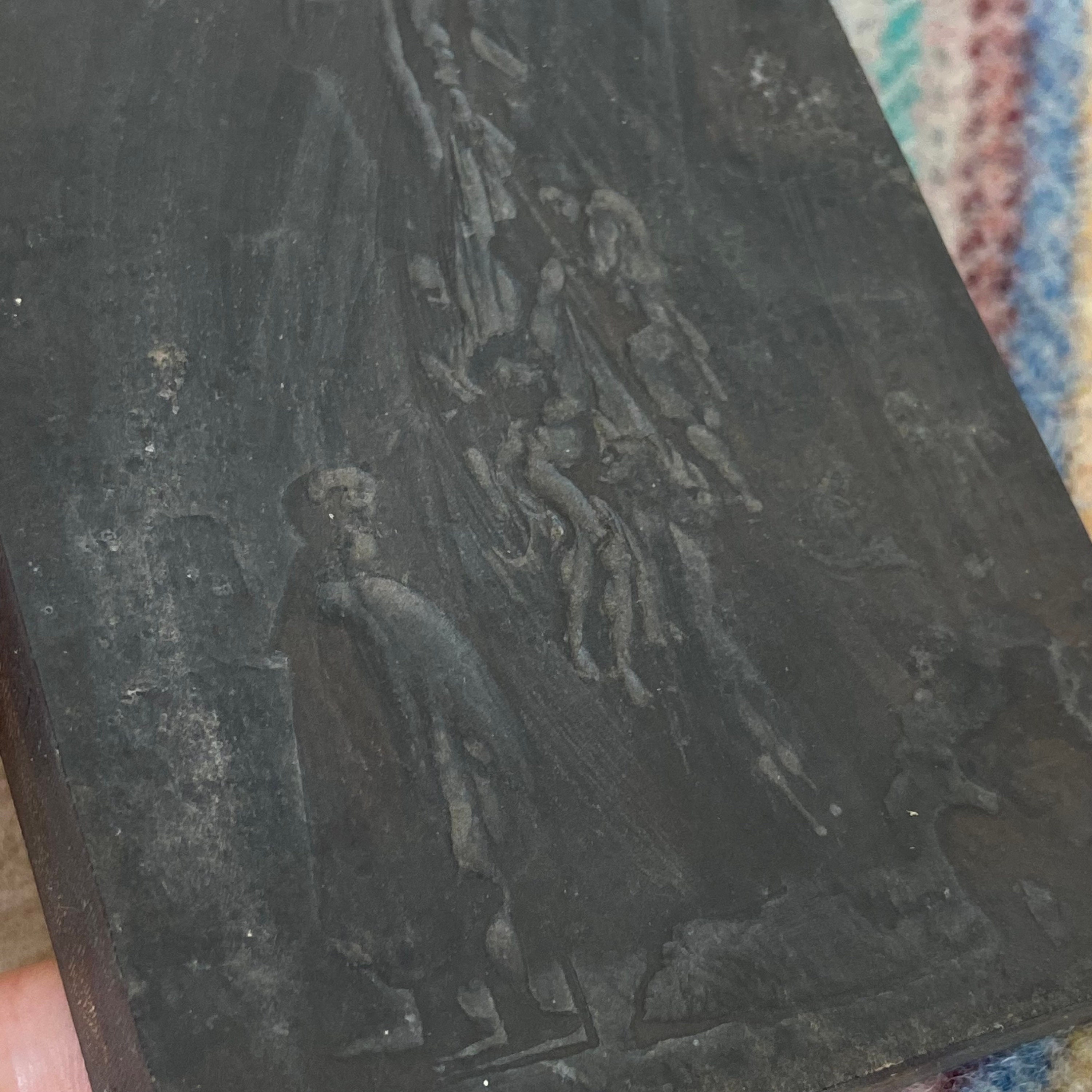 VERY RARE Antique Carved Wooden Printing Block 16th Century - Etsy