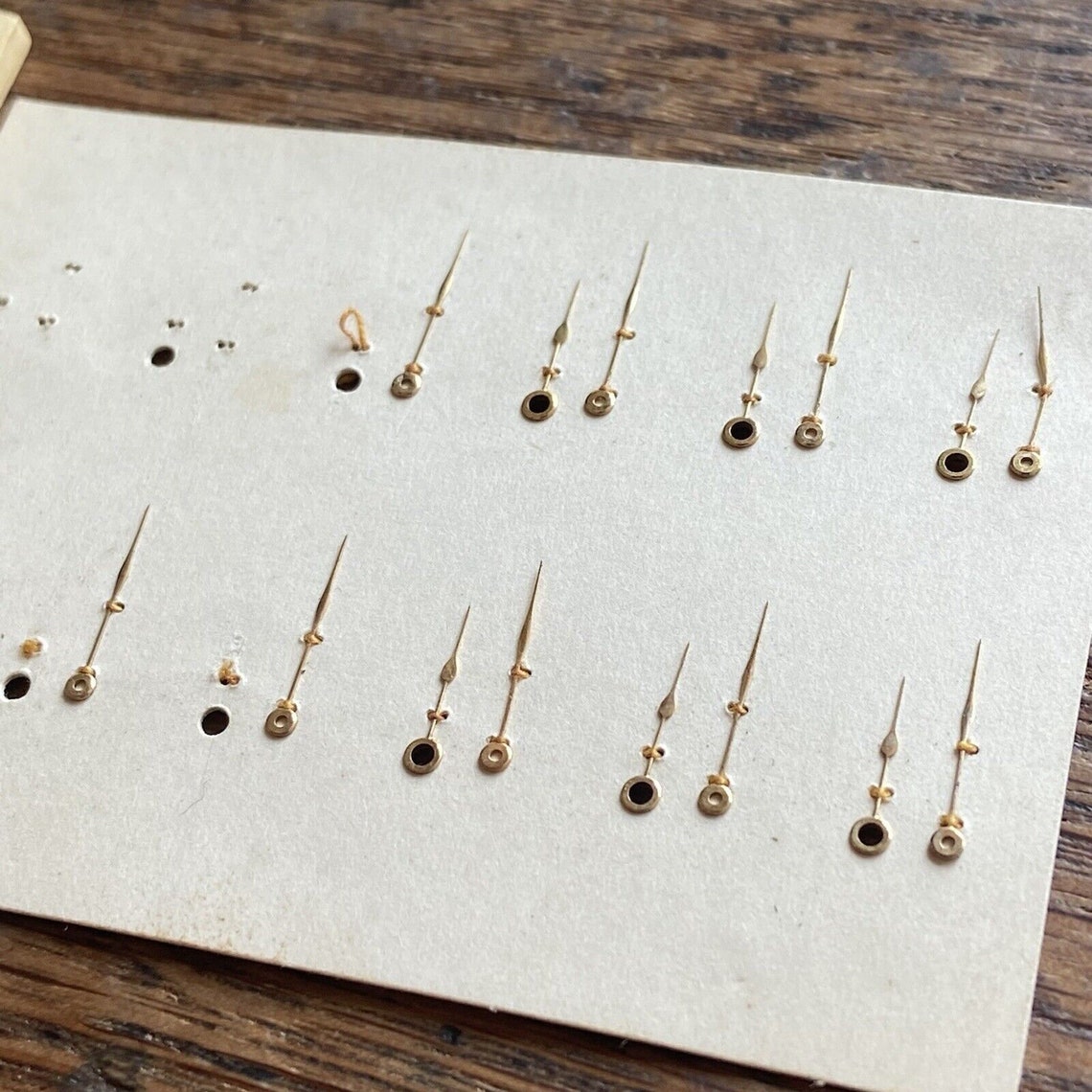 Very Rare Antique Victorian Pocket Watch Hands New Old Stock Watchmaker ...