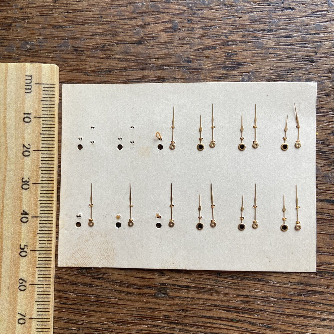 Very Rare Antique Victorian Pocket Watch Hands New Old Stock Watchmaker ...