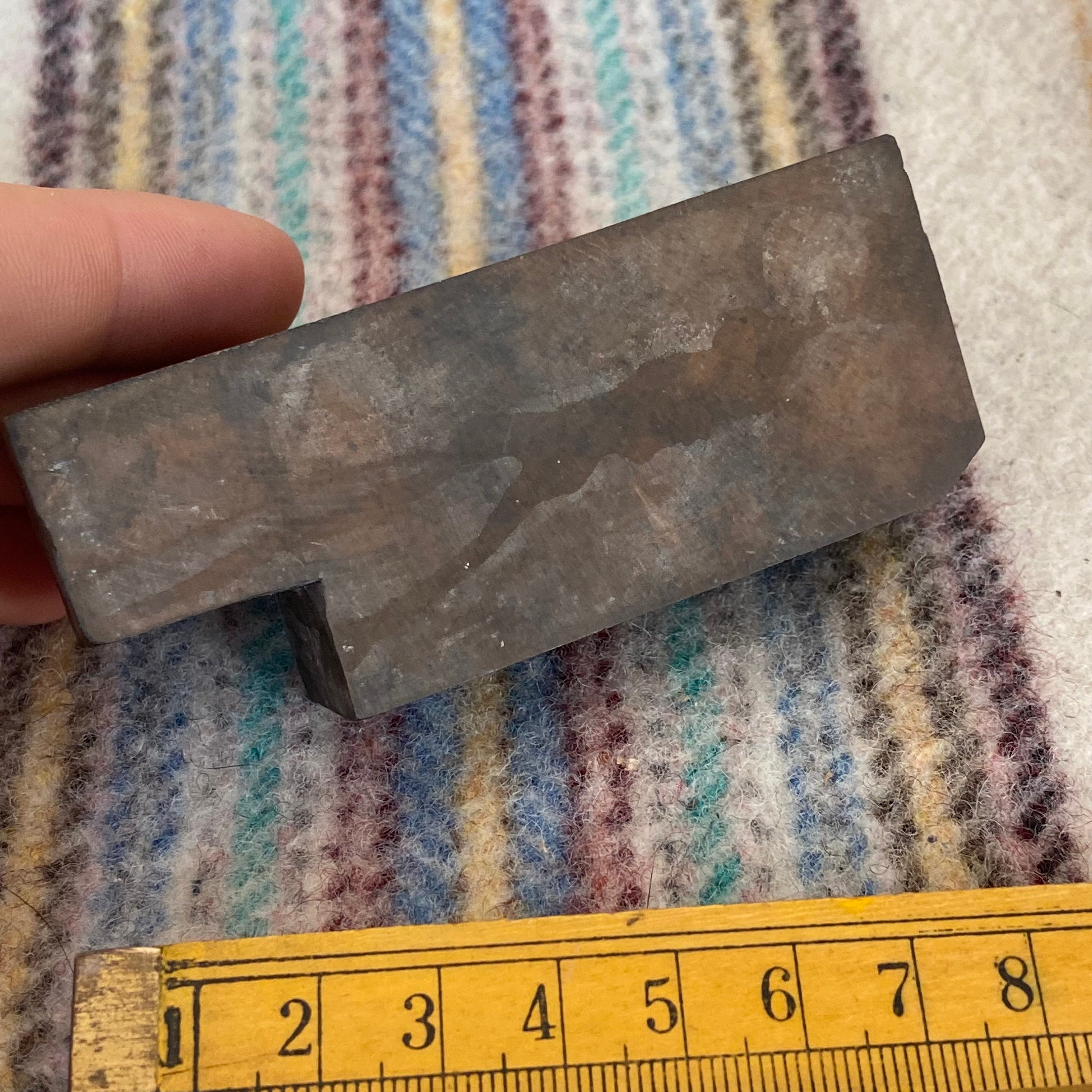 VERY RARE Antique Carved Wooden Printing Block Leaves Botany BEAUTIFUL ...