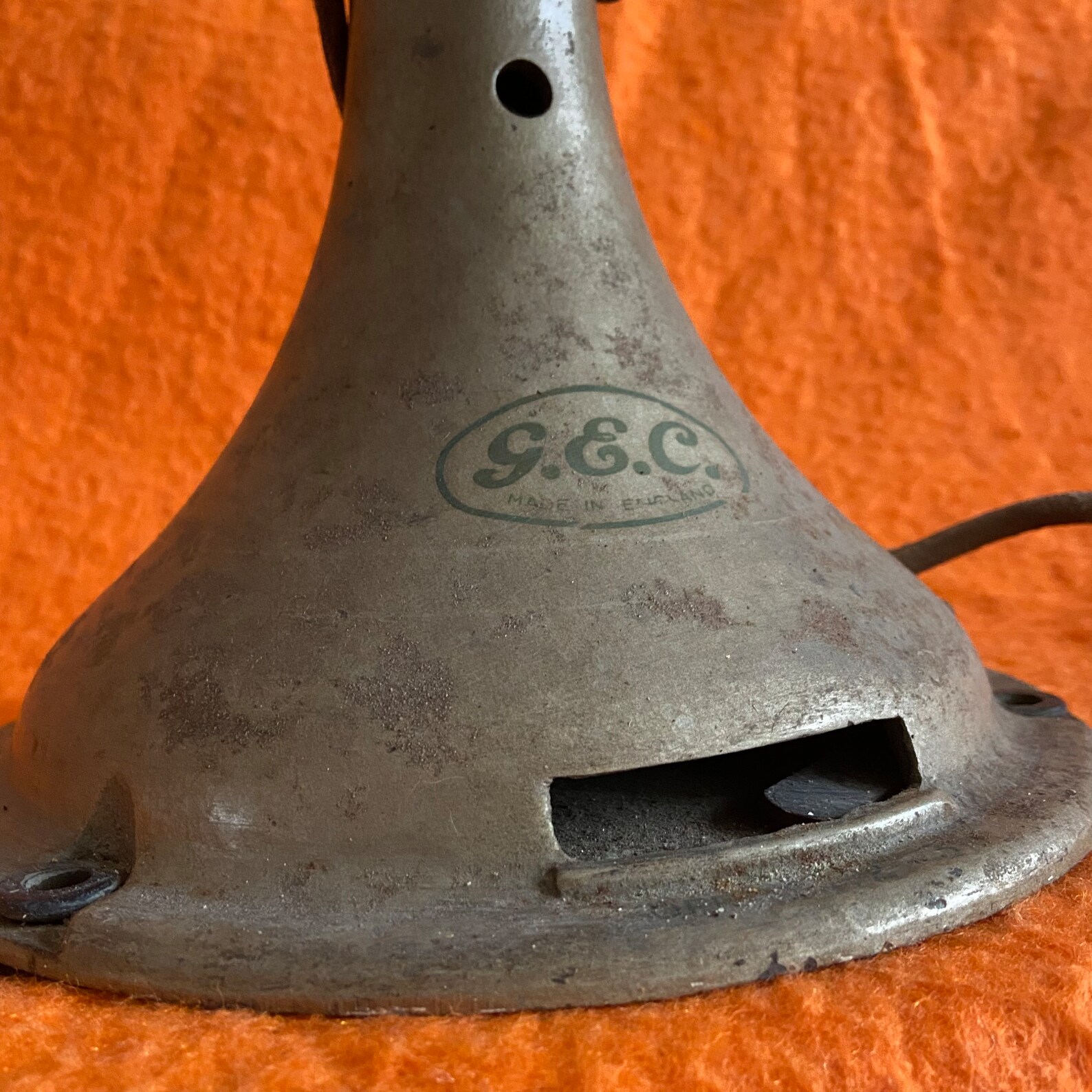 RARE Large 1930s Antique GEC Electric Fan for Renovation 18" Beautiful ...