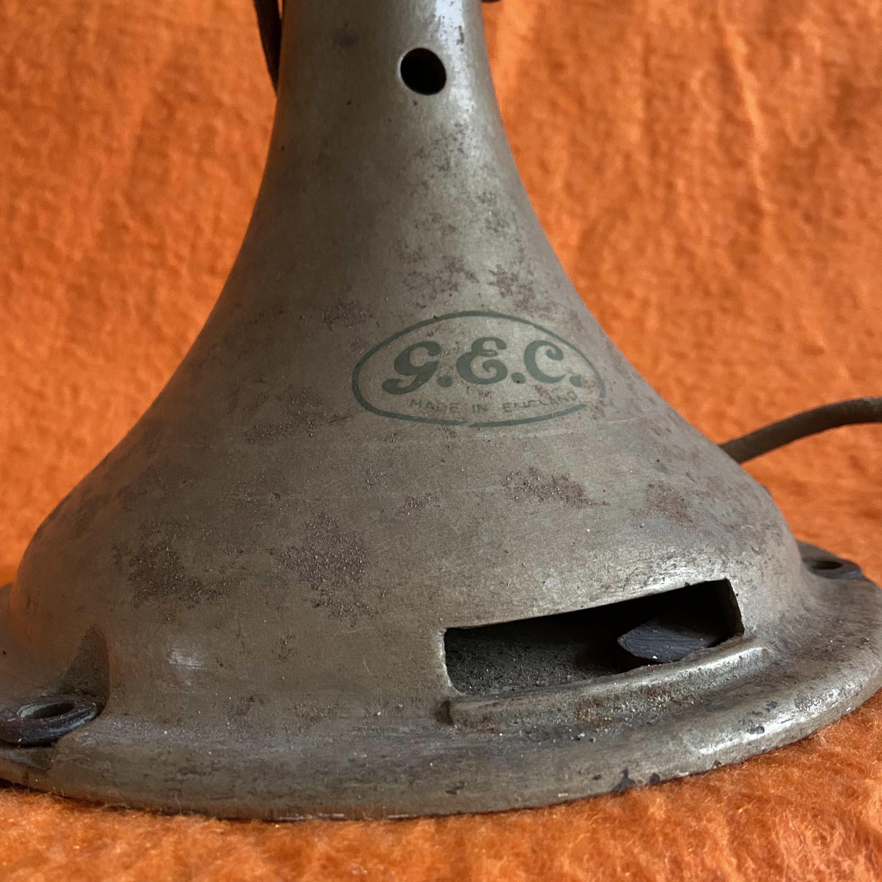 RARE Large 1930s Antique GEC Electric Fan for Renovation 18" Beautiful ...