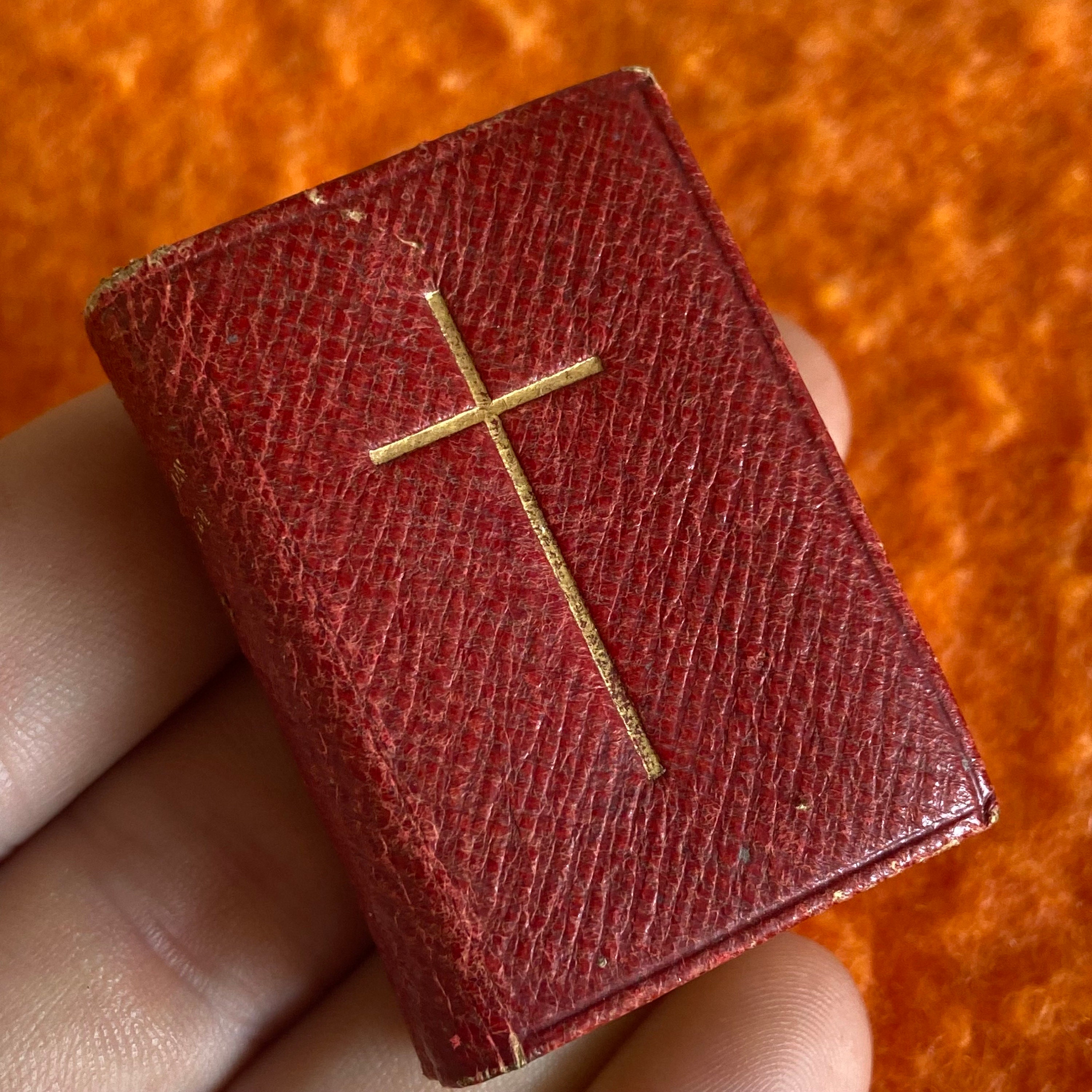 RARE Miniature Antique Book David Bryce & Sons Oxford University Press ...