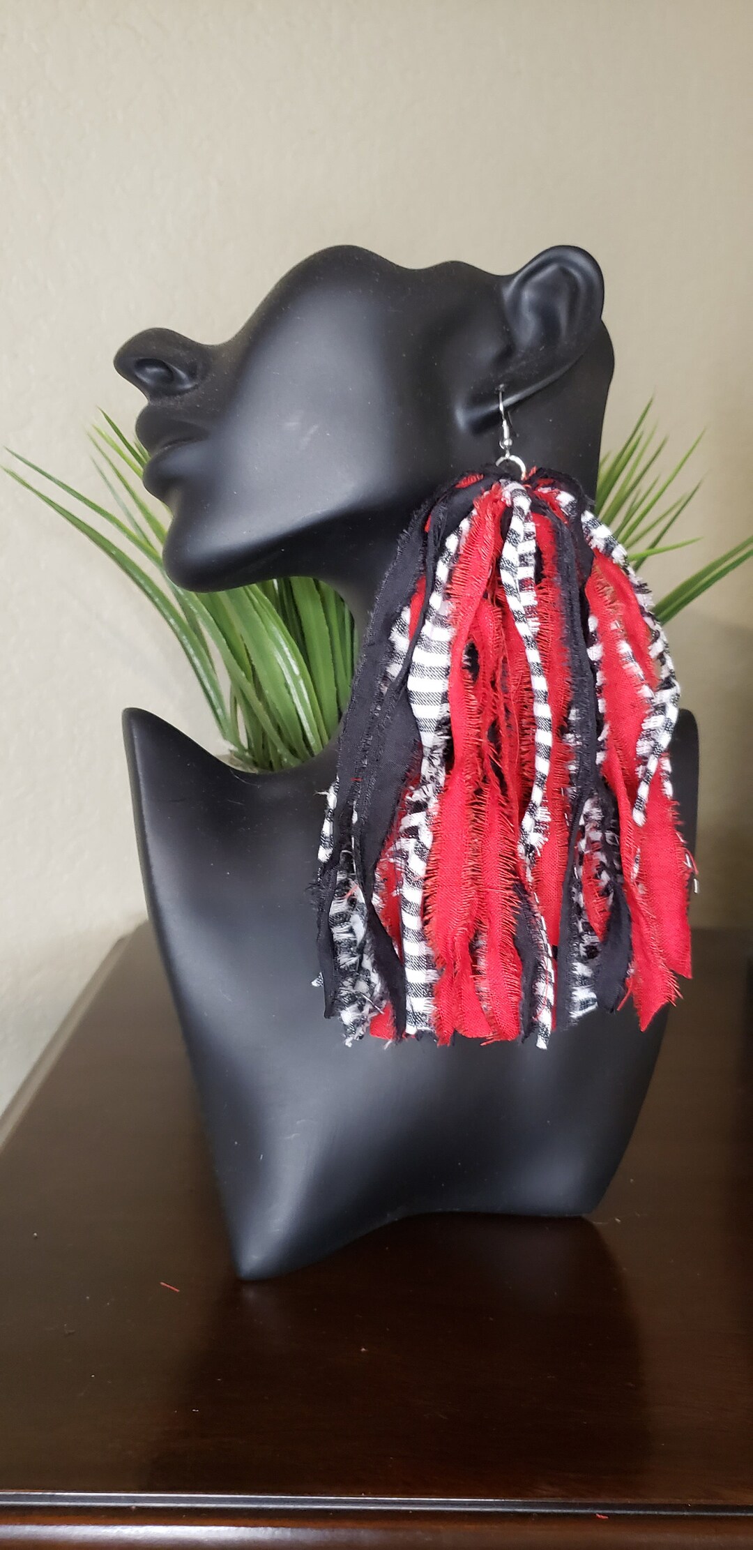Statement Earrings, Fabric Earrings, Bold Earrings, Trendy Earrings ...