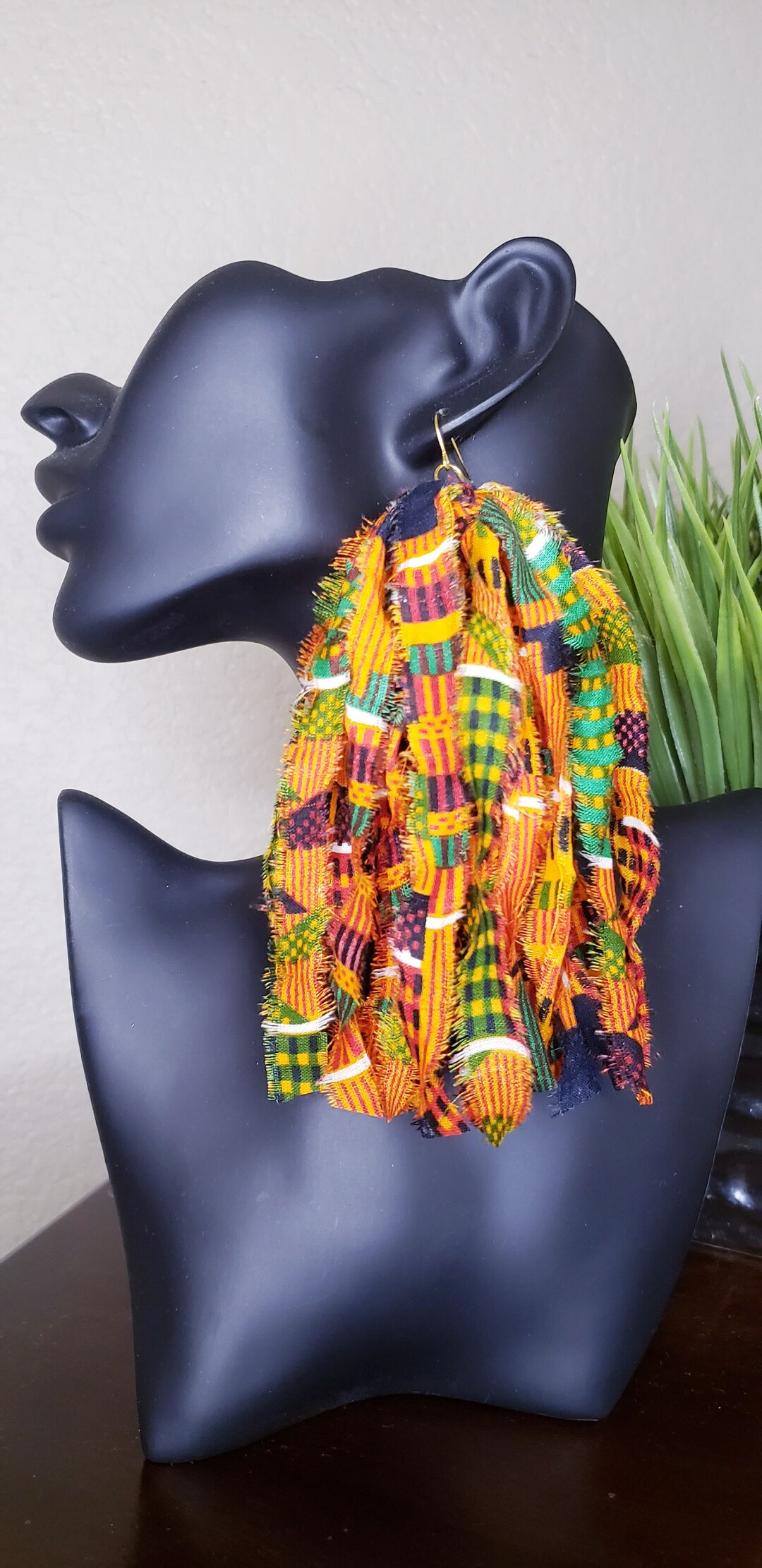 African Statement Earrings Large Earrings Trendy African Earrings Bold ...