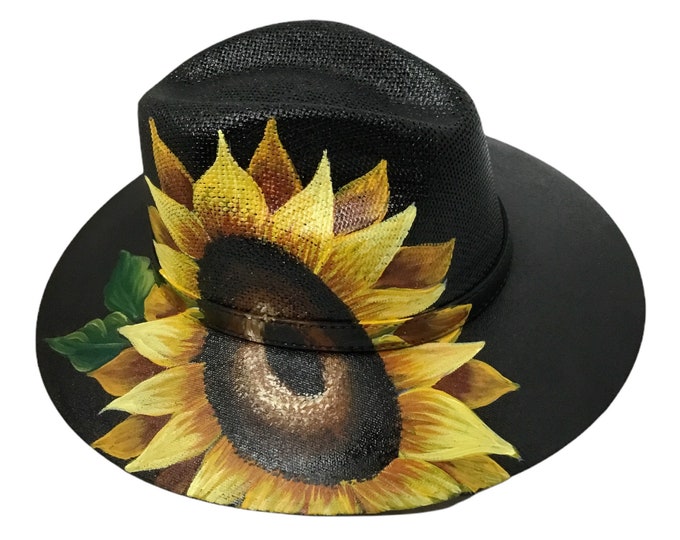 Hand-painted Hat - Etsy