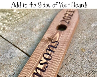 Personalized Shot Board | Etsy