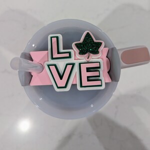 Alpha Kappa Alpha Stanley Tag | Tumbler Plate | Cup Accessories | Fits ...