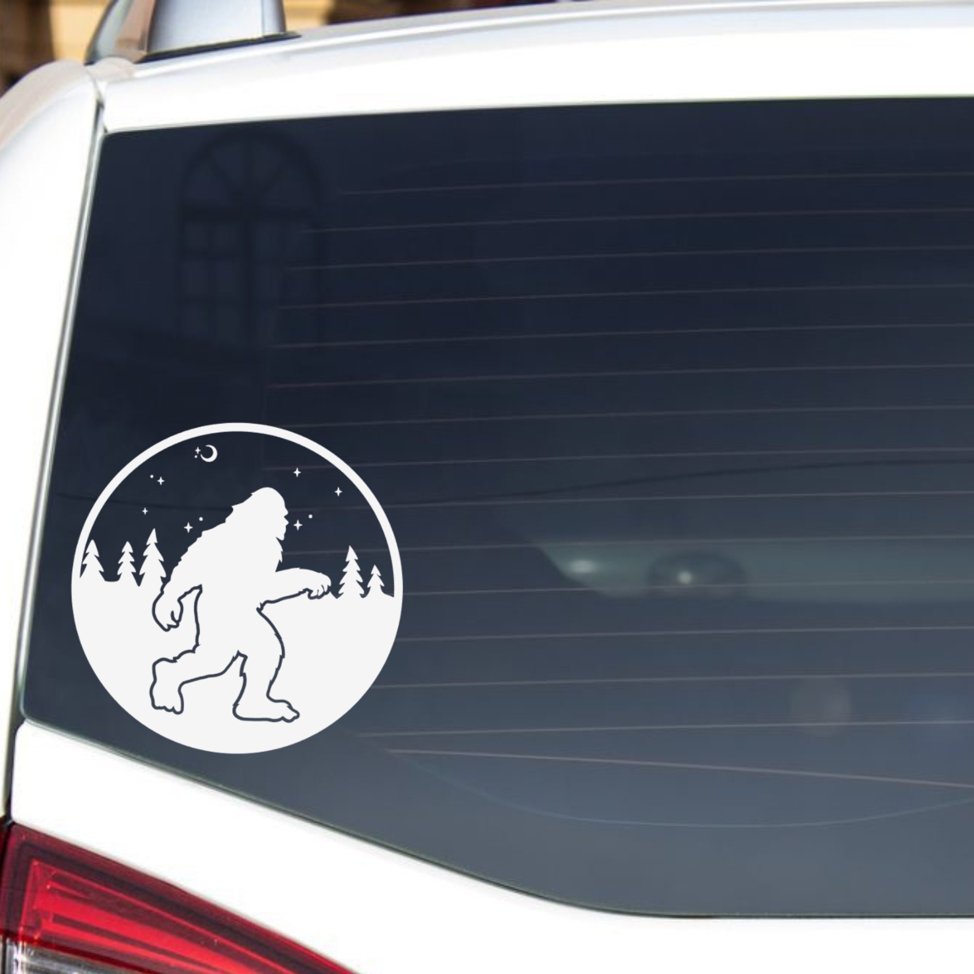 Sasquatch Night Vinyl Decal - Etsy