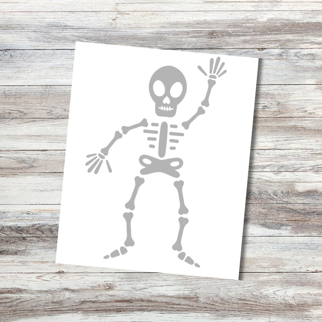 Skeleton | Vinyl Decal | Car Decal - Etsy