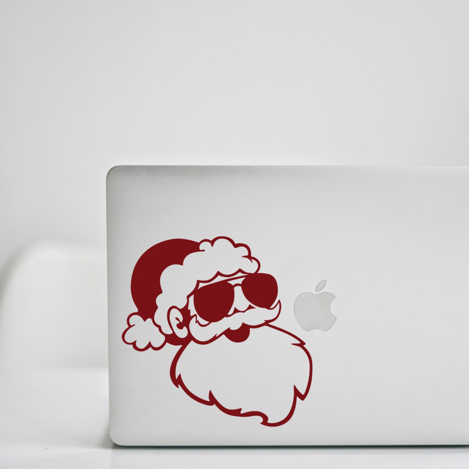 Cool Santa Vinyl Decal | Christmas Decal - Etsy