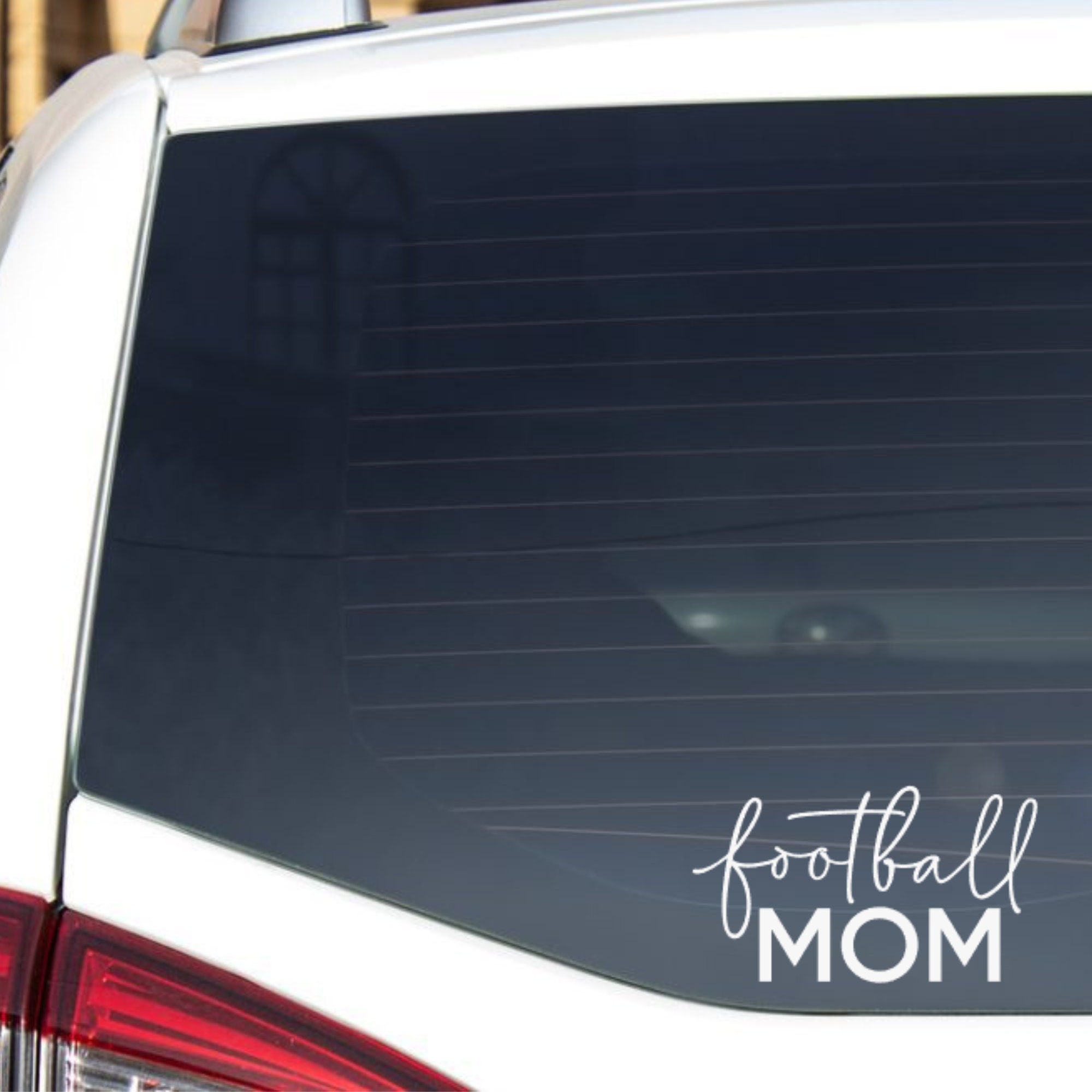 Football MOM Vinyl Decal | Car Decal - Etsy